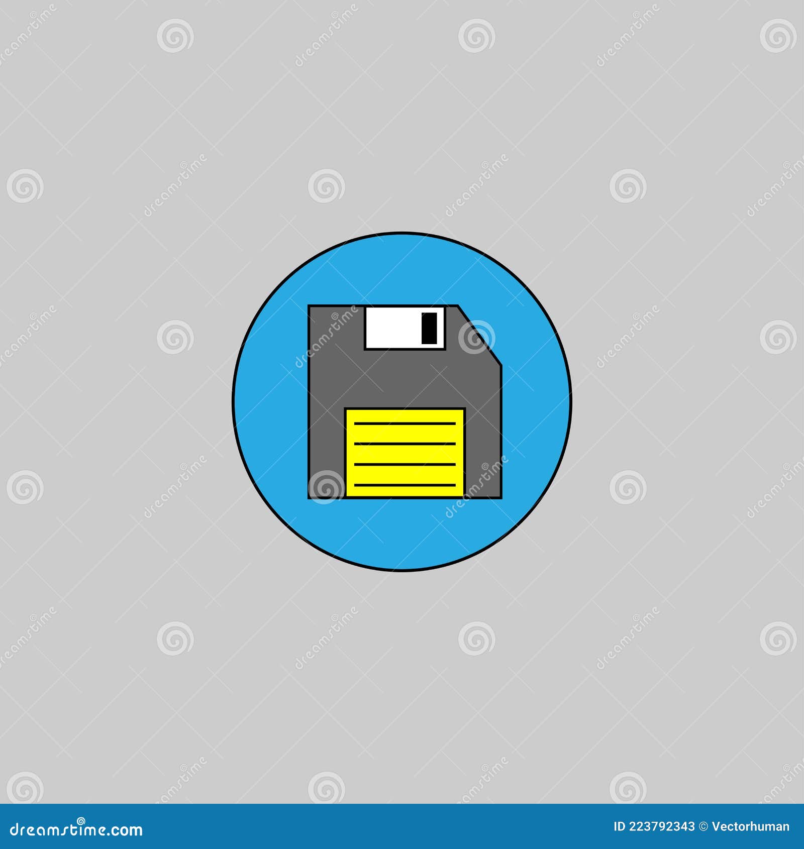 Save Icon Vector Art Design Stock Vector - Illustration of format ...