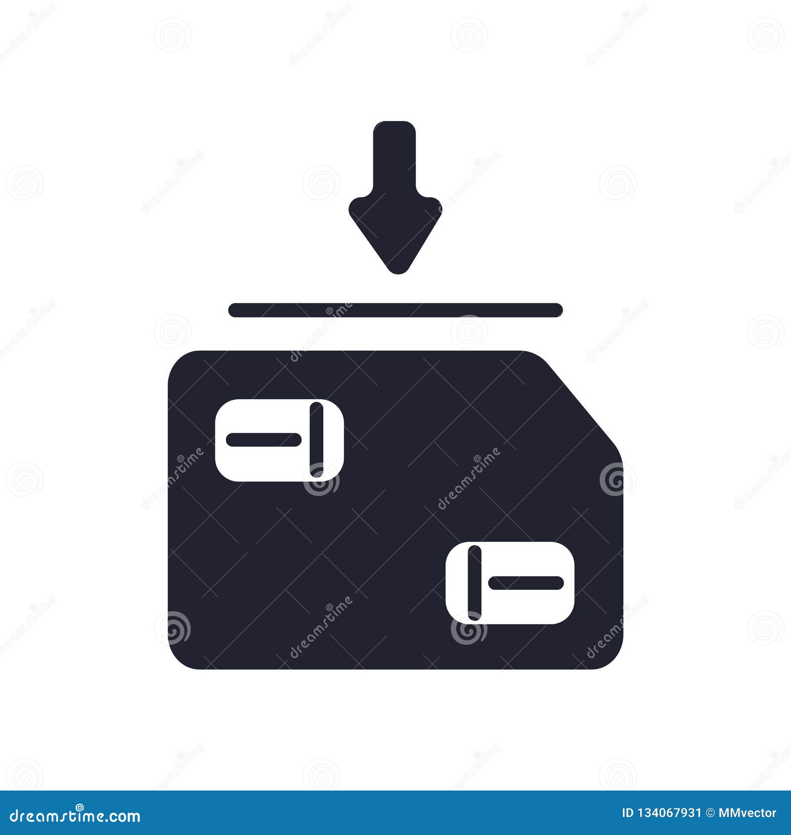 Save Icon Vector Sign and Symbol Isolated on White Background, Save ...