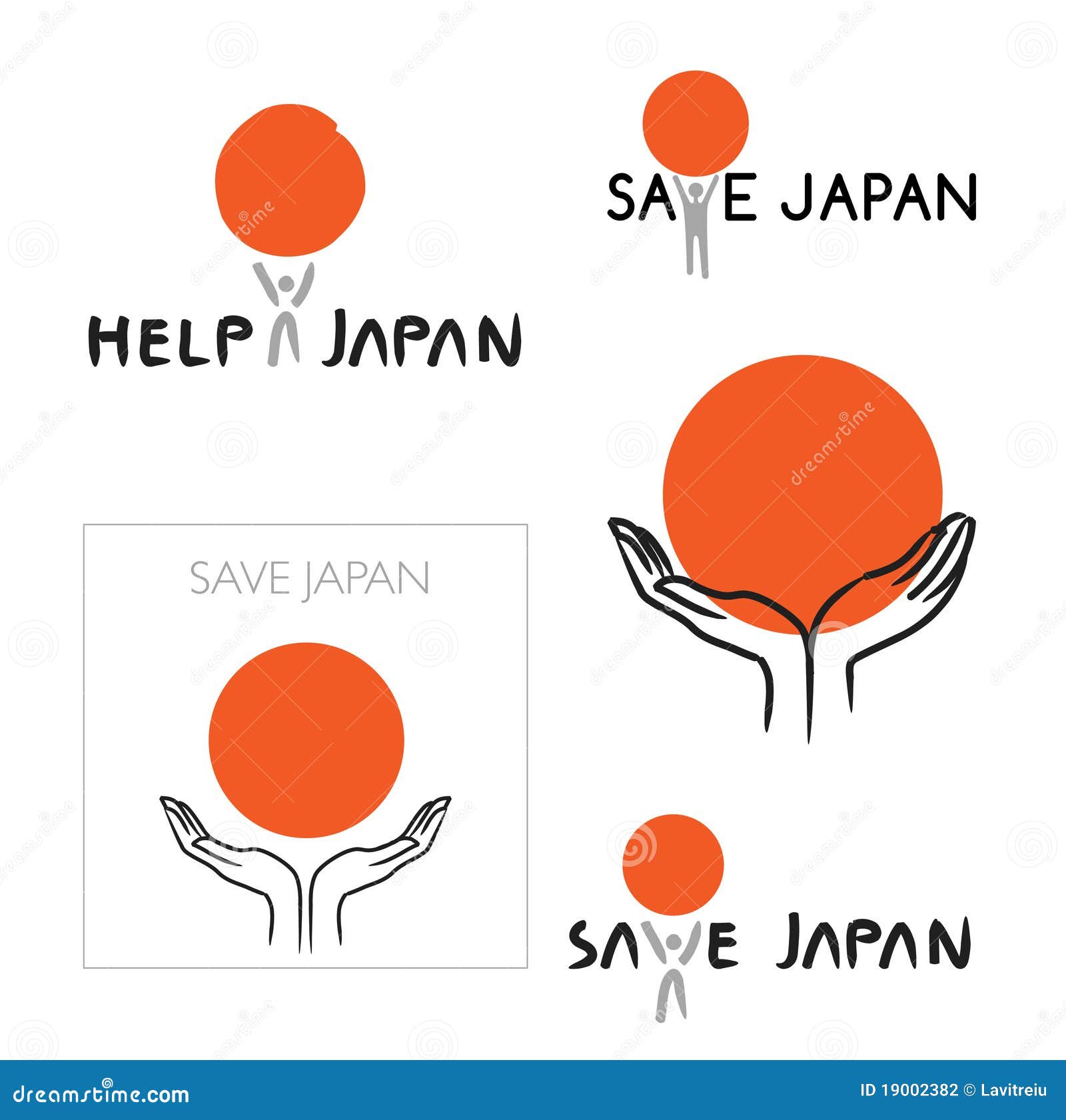 Save japan stock vector. Illustration of earthquake, group - 19002382
