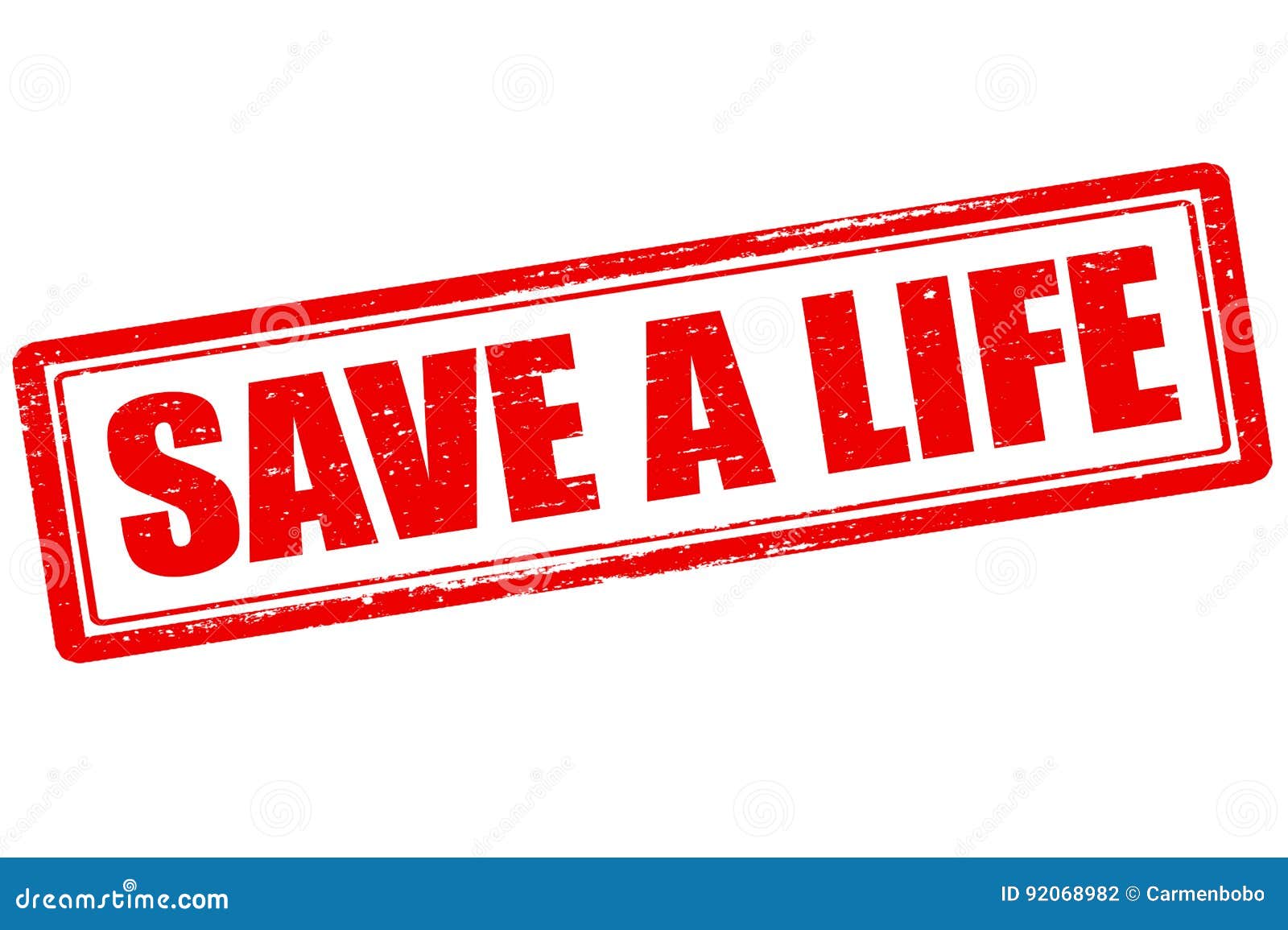 Save a life stock illustration. Illustration of living - 92068982