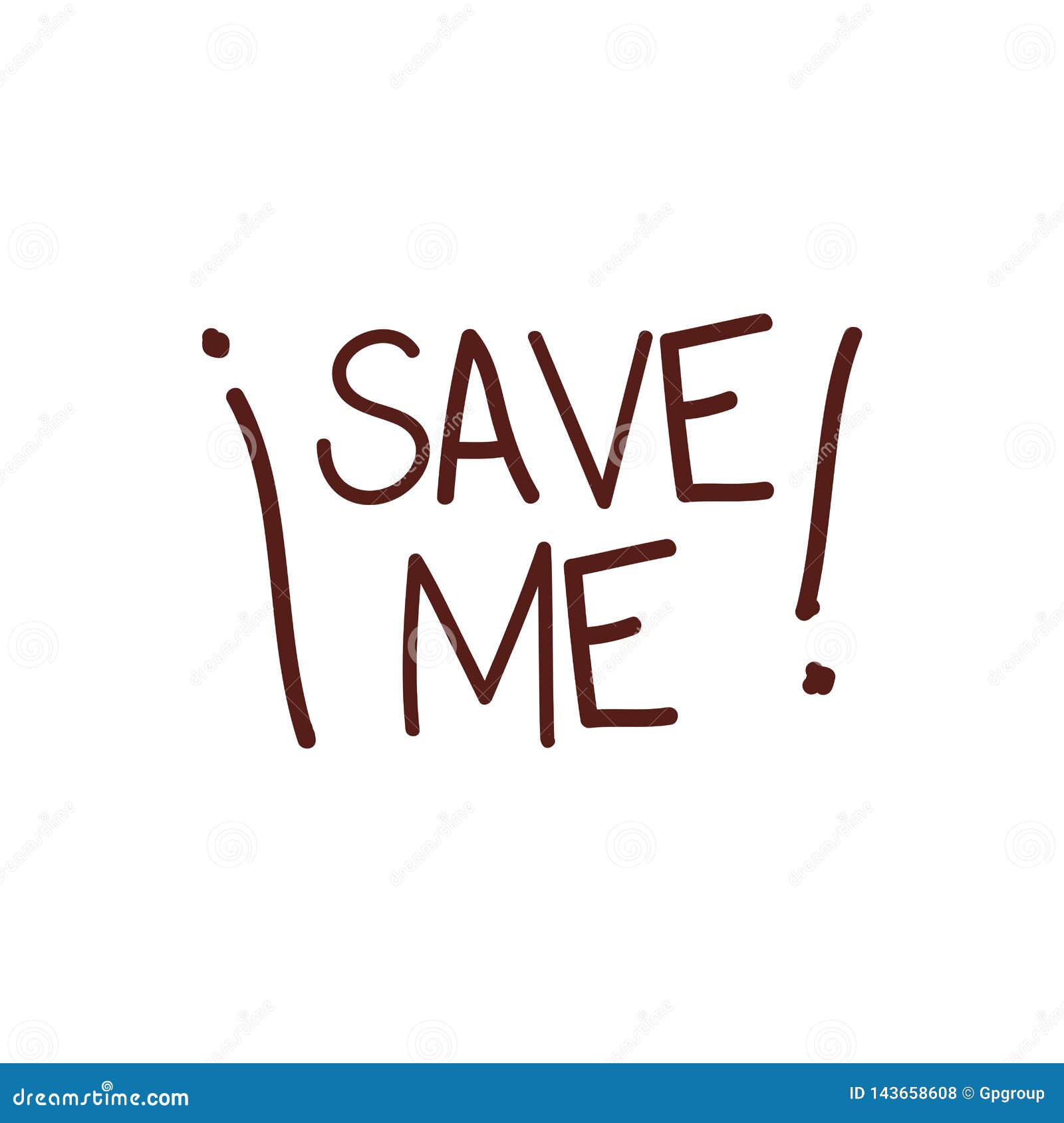 Save Me Label Isolated Icon Stock Vector - Illustration of recycle ...