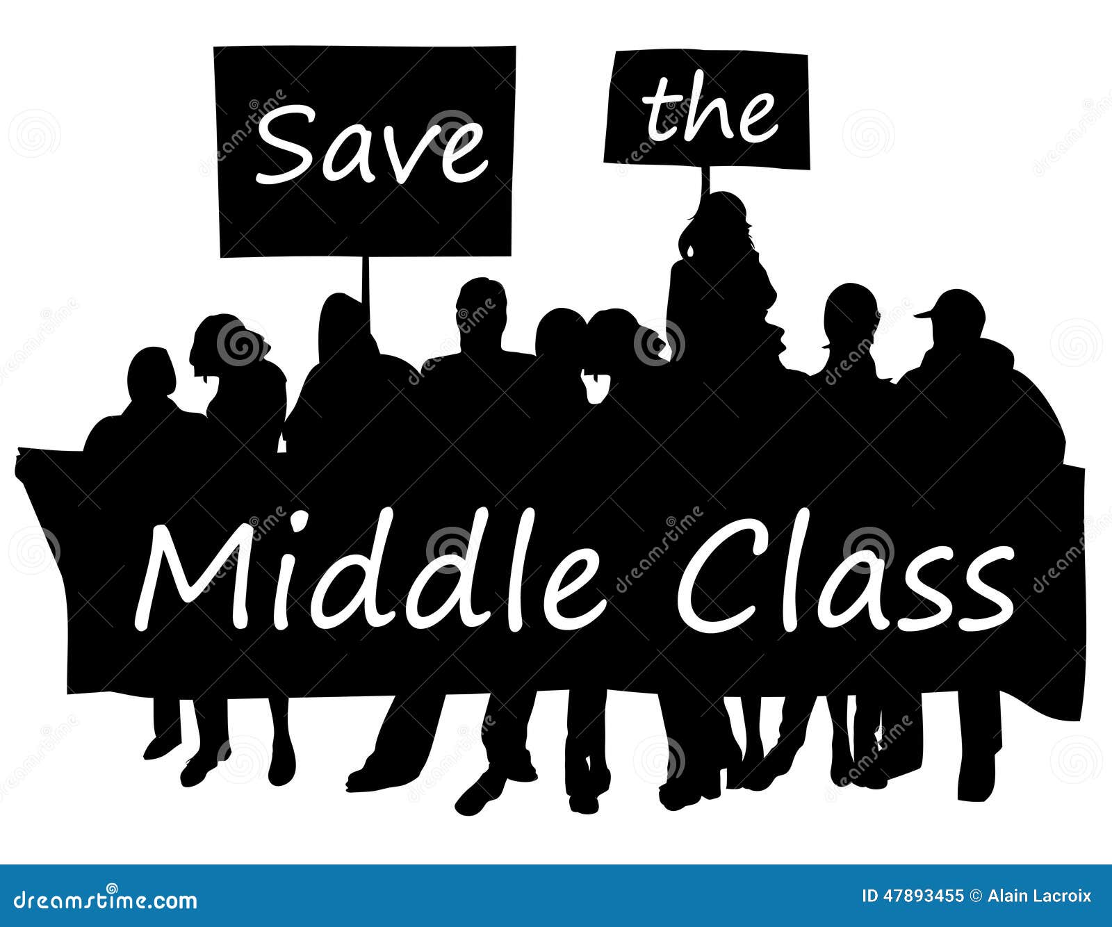Middle Class Stock Photography | CartoonDealer.com #88899176