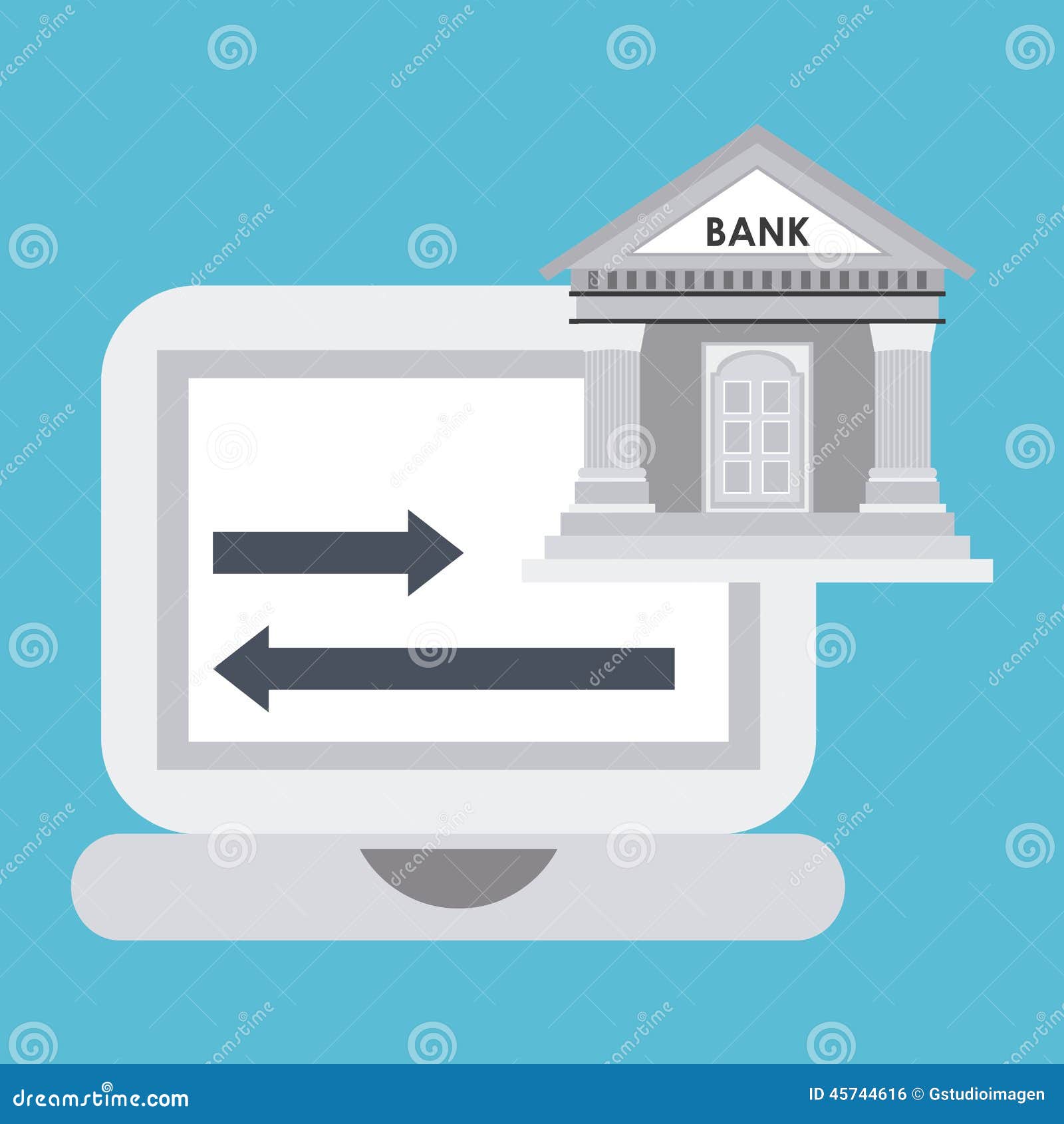 Save money design stock vector. Illustration of banking - 45744616