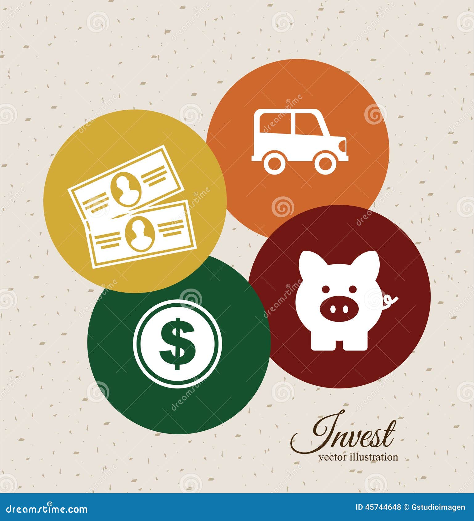 Save money design stock vector. Illustration of business - 45744648