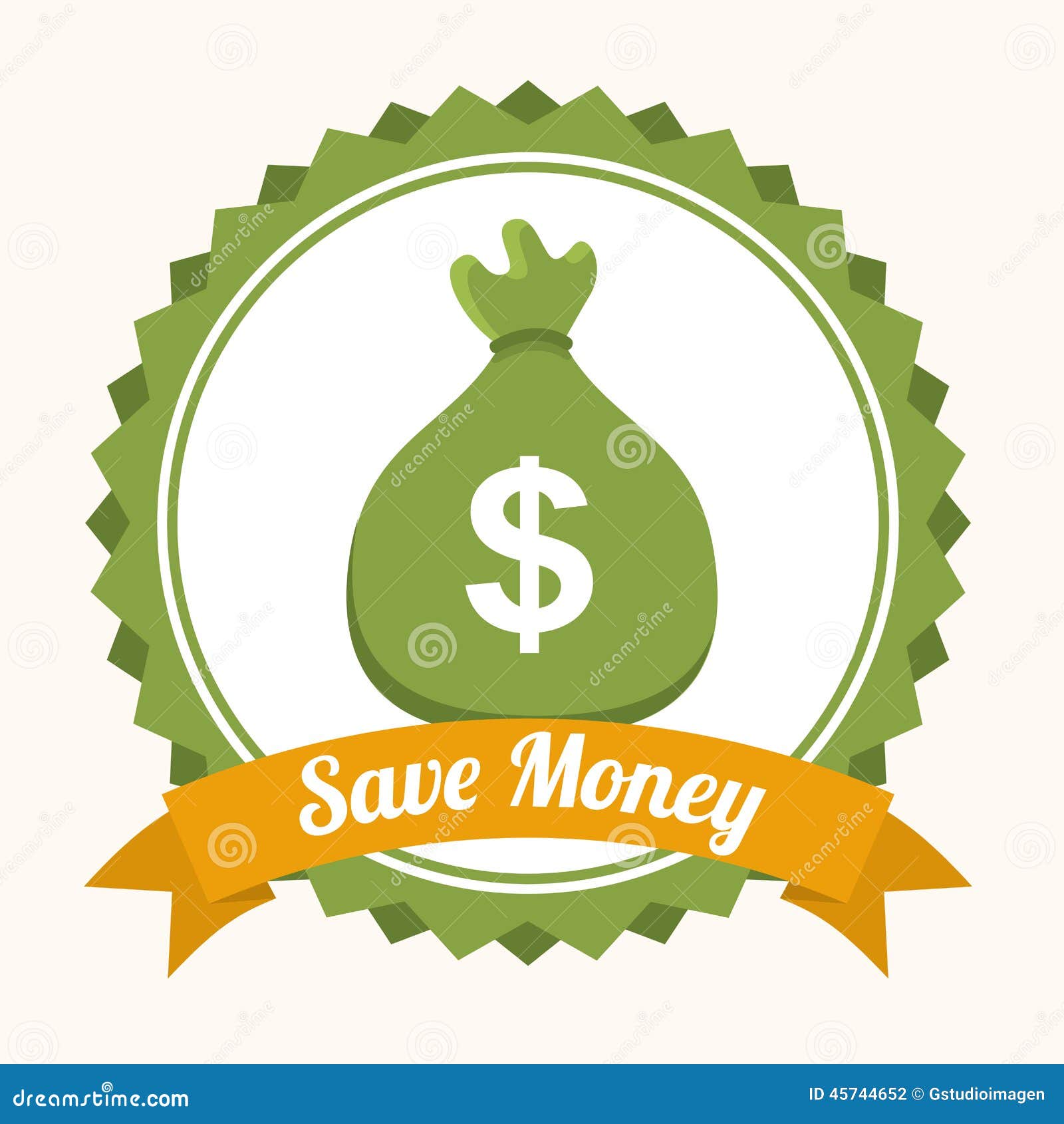 Save money design stock vector. Illustration of weight - 45744652