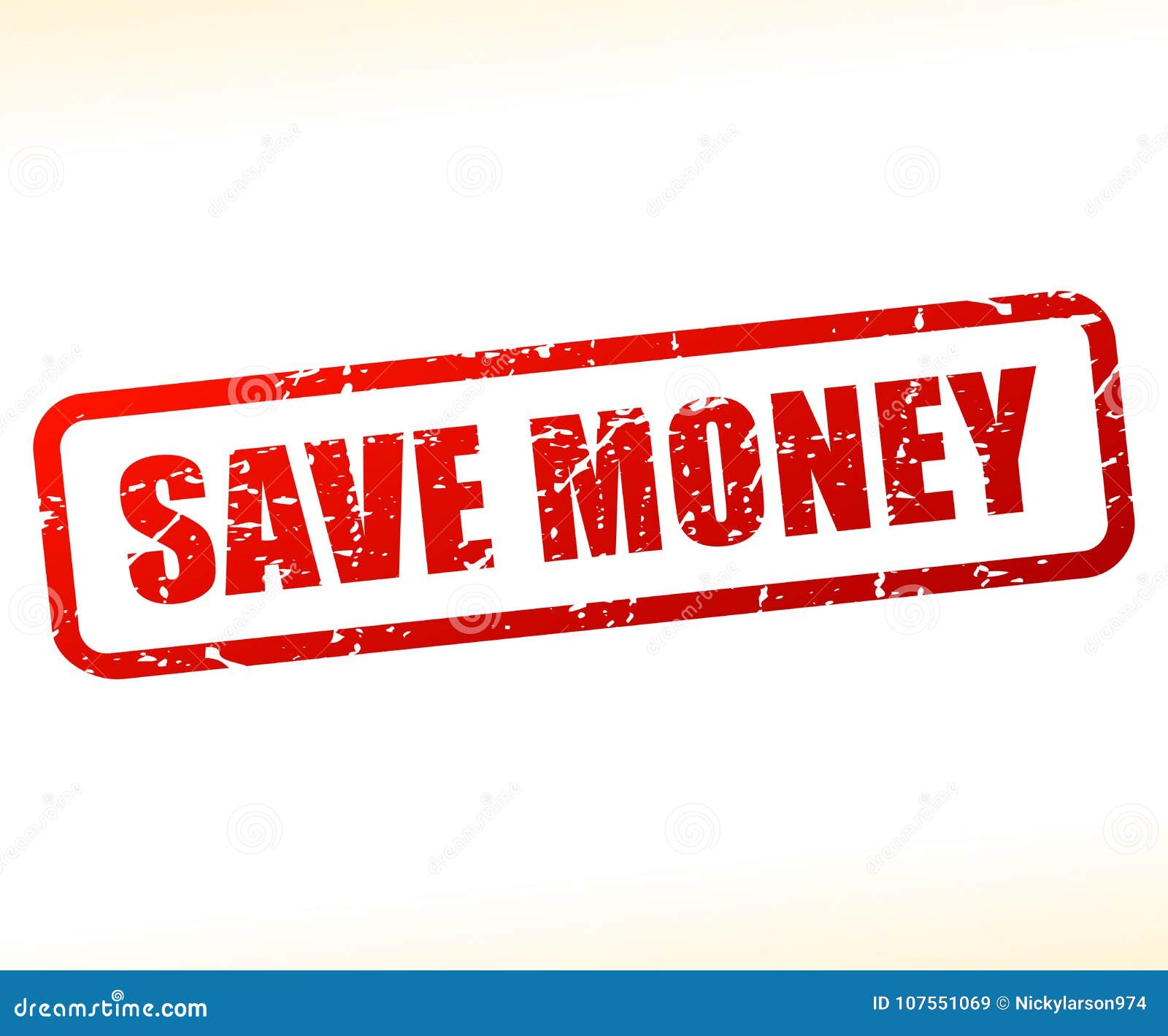 Save money text stamp stock vector. Illustration of money - 107551069