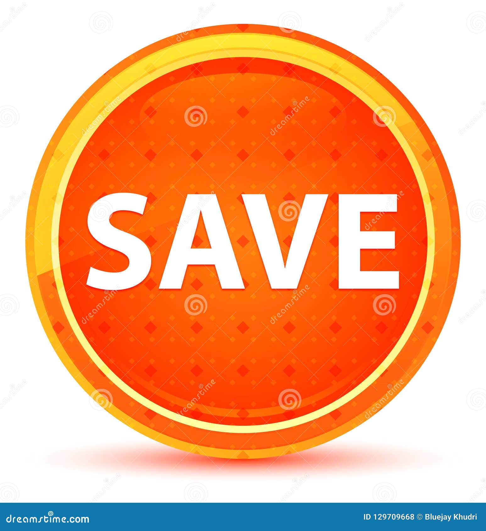 Save Button Orange