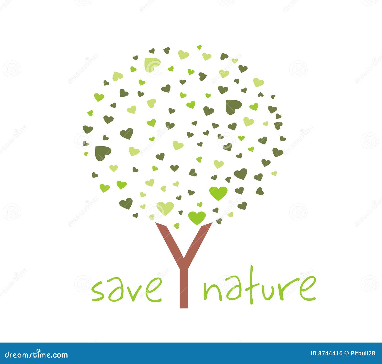 Save nature stock illustration. Illustration of outdoor - 8744416