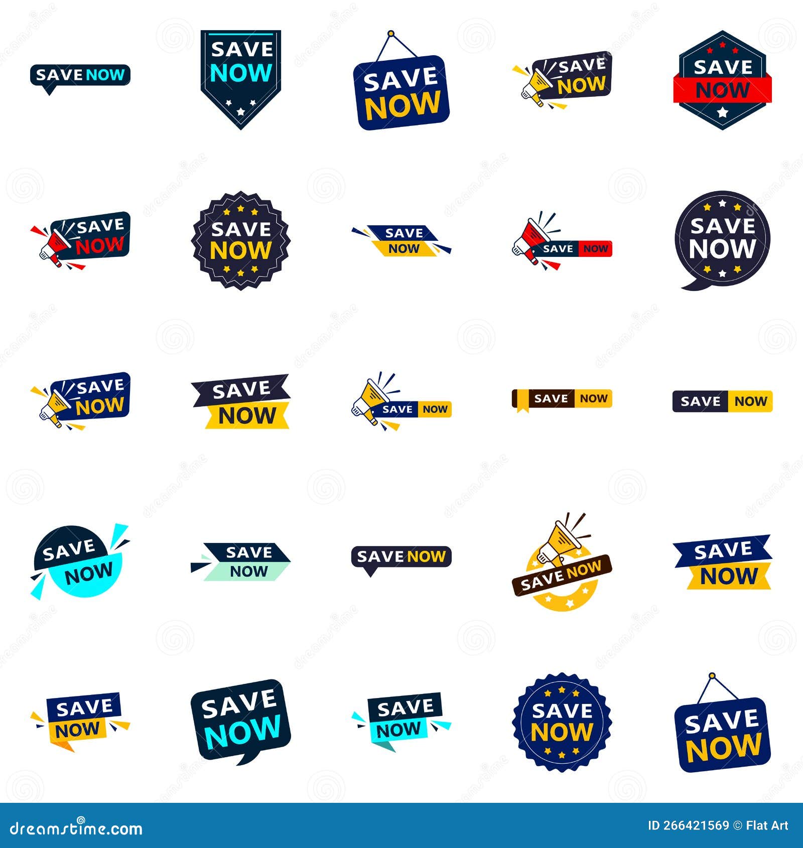 Save Now 25 Modern Typographic Elements for Promoting Saving in a ...