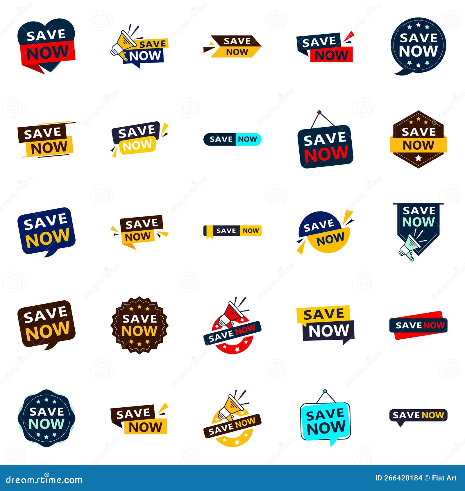 Save Now 25 Unique Typographic Designs for a Personalized Savings ...