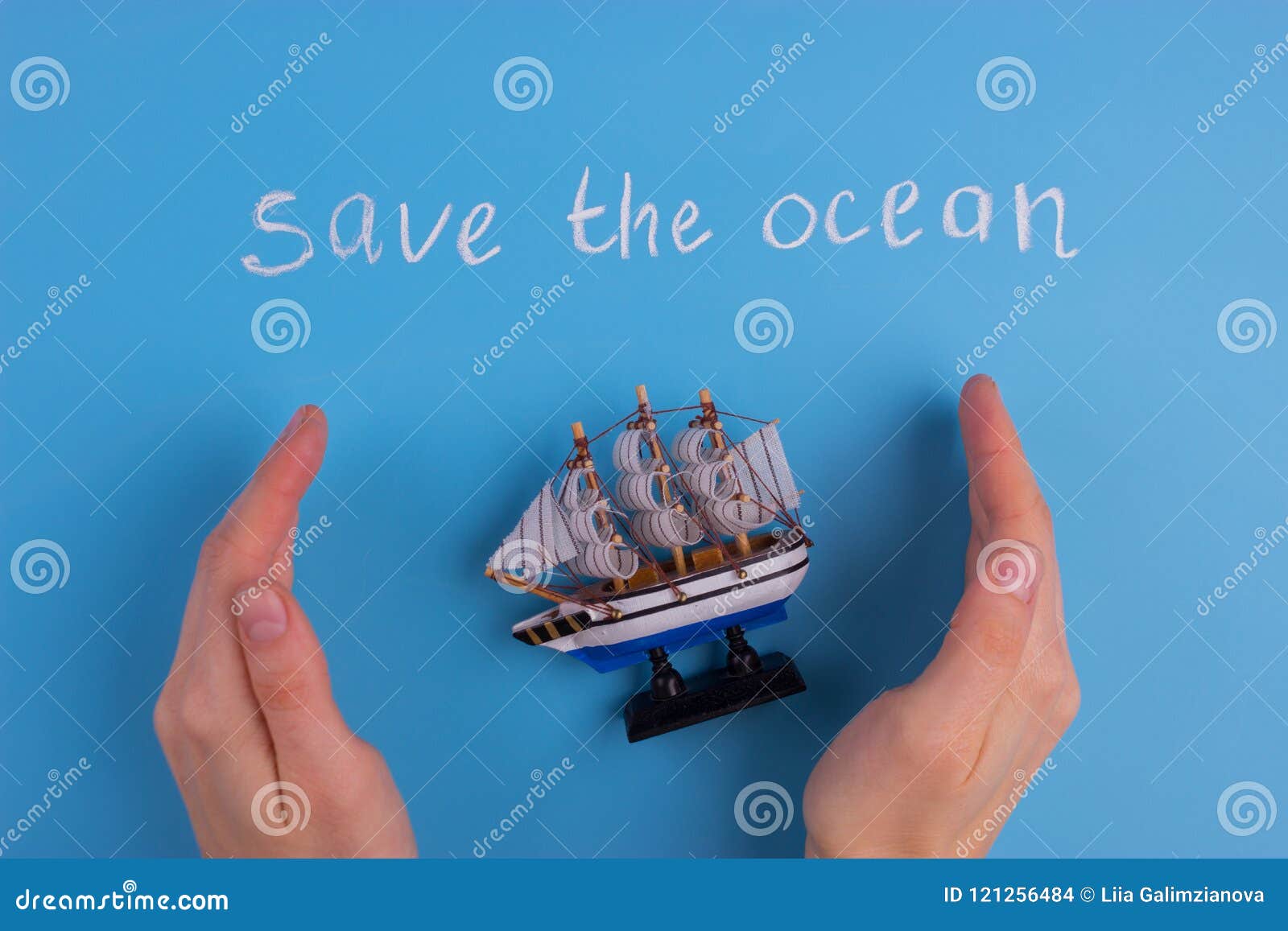 Save the ocean concept stock photo. Image of healthy - 121256484