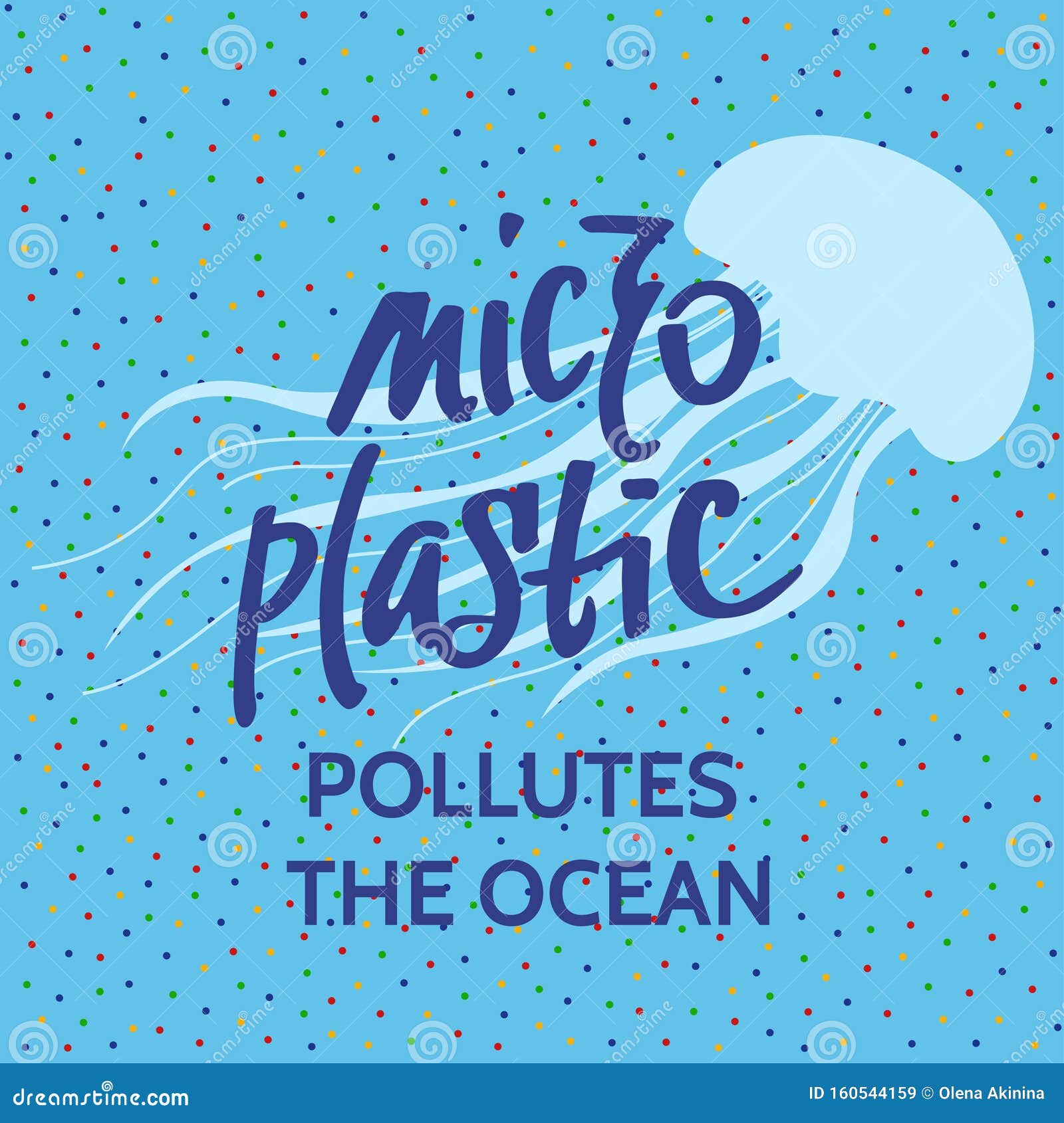 Save The Ocean Square Vector Image The Environment Protection Vector