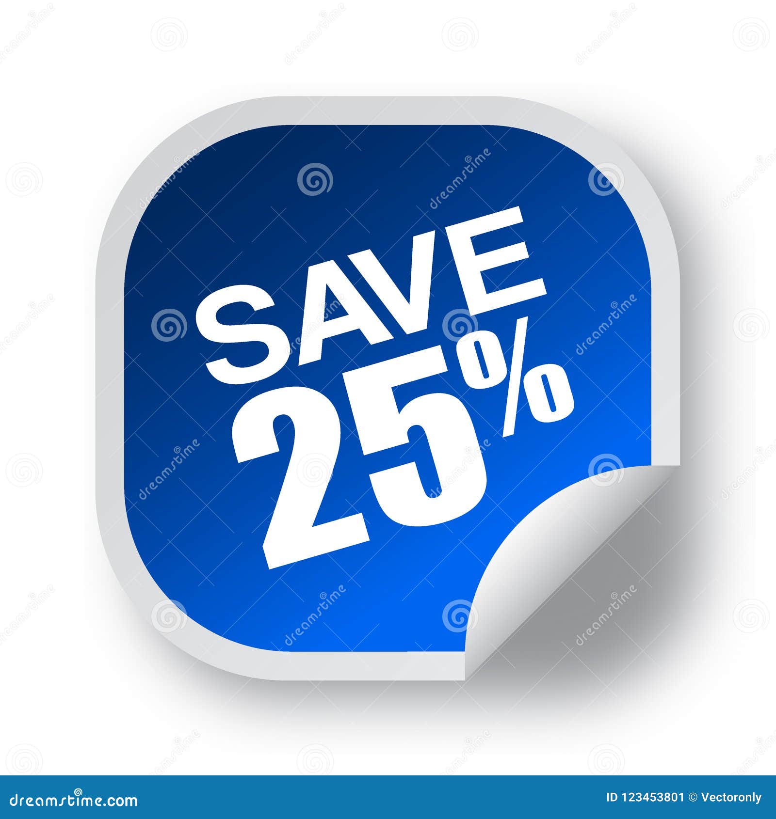Save 25 offer stock illustration. Illustration of background - 123453801