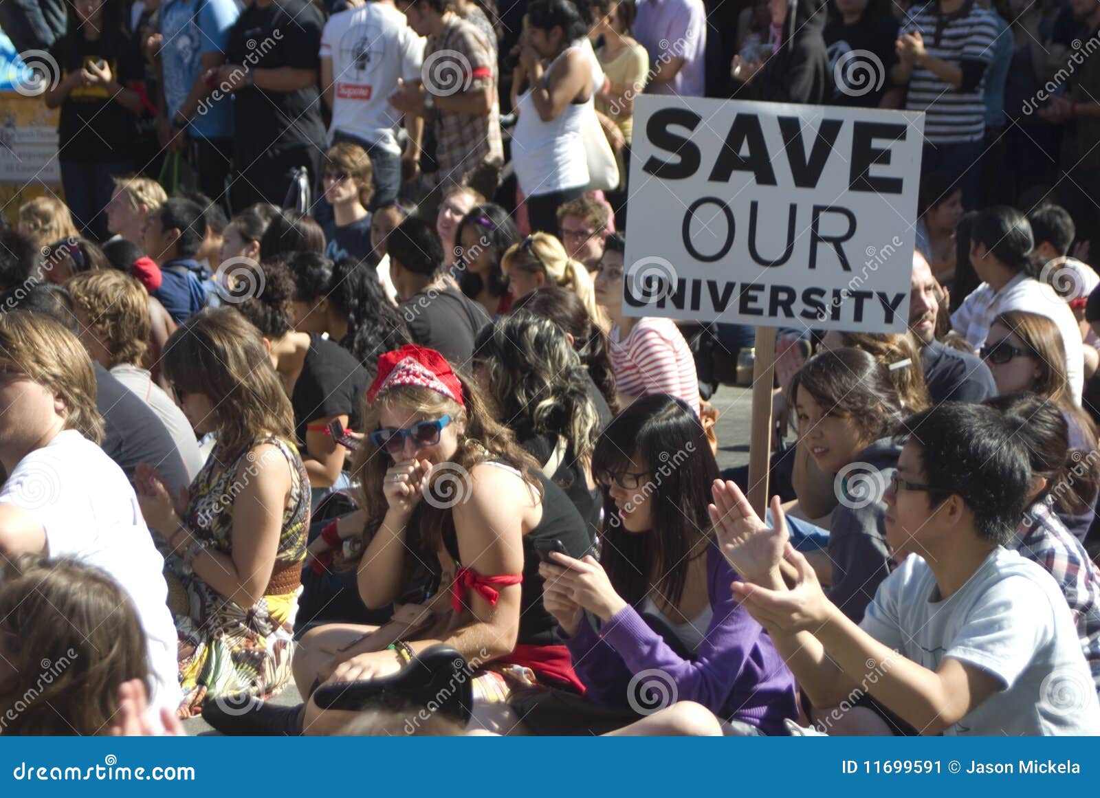 Save our university editorial photo. Image of save, armband - 11699591