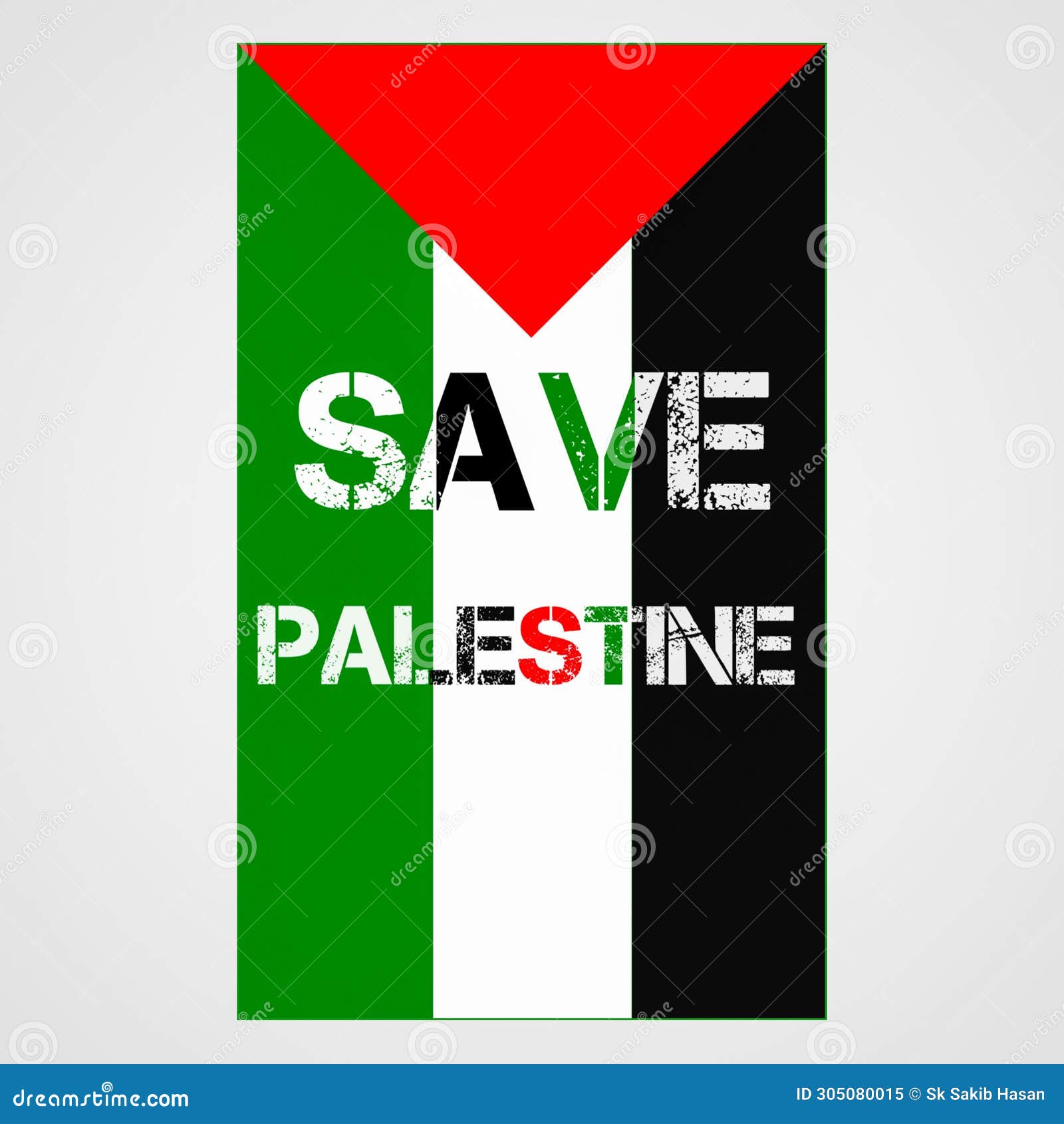 Save Palestine. Palestine National Flag Post Save Palestine Stock ...