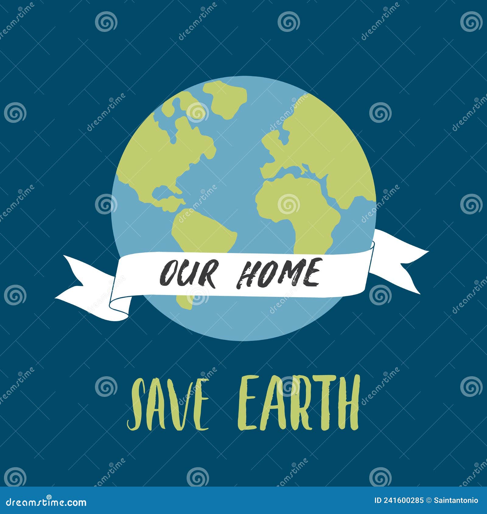 Save the Planet Card Design, Environment Protection Awareness Poster ...