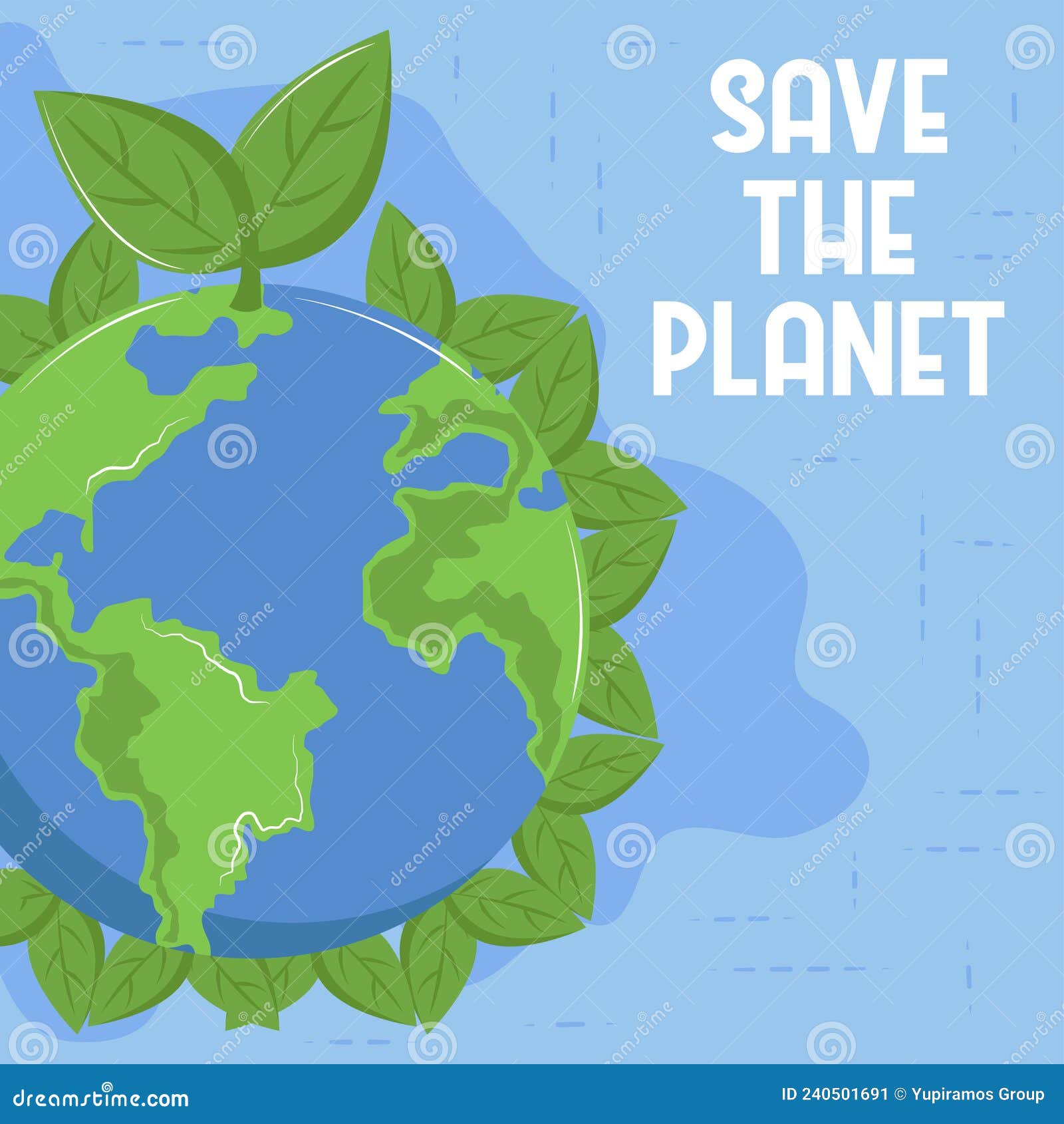 Save the planet stock vector. Illustration of recycling - 240501691