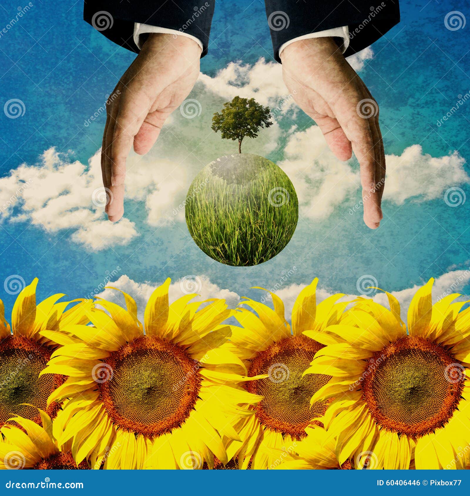 Save the plant concept stock photo. Image of bright, tree - 60406446