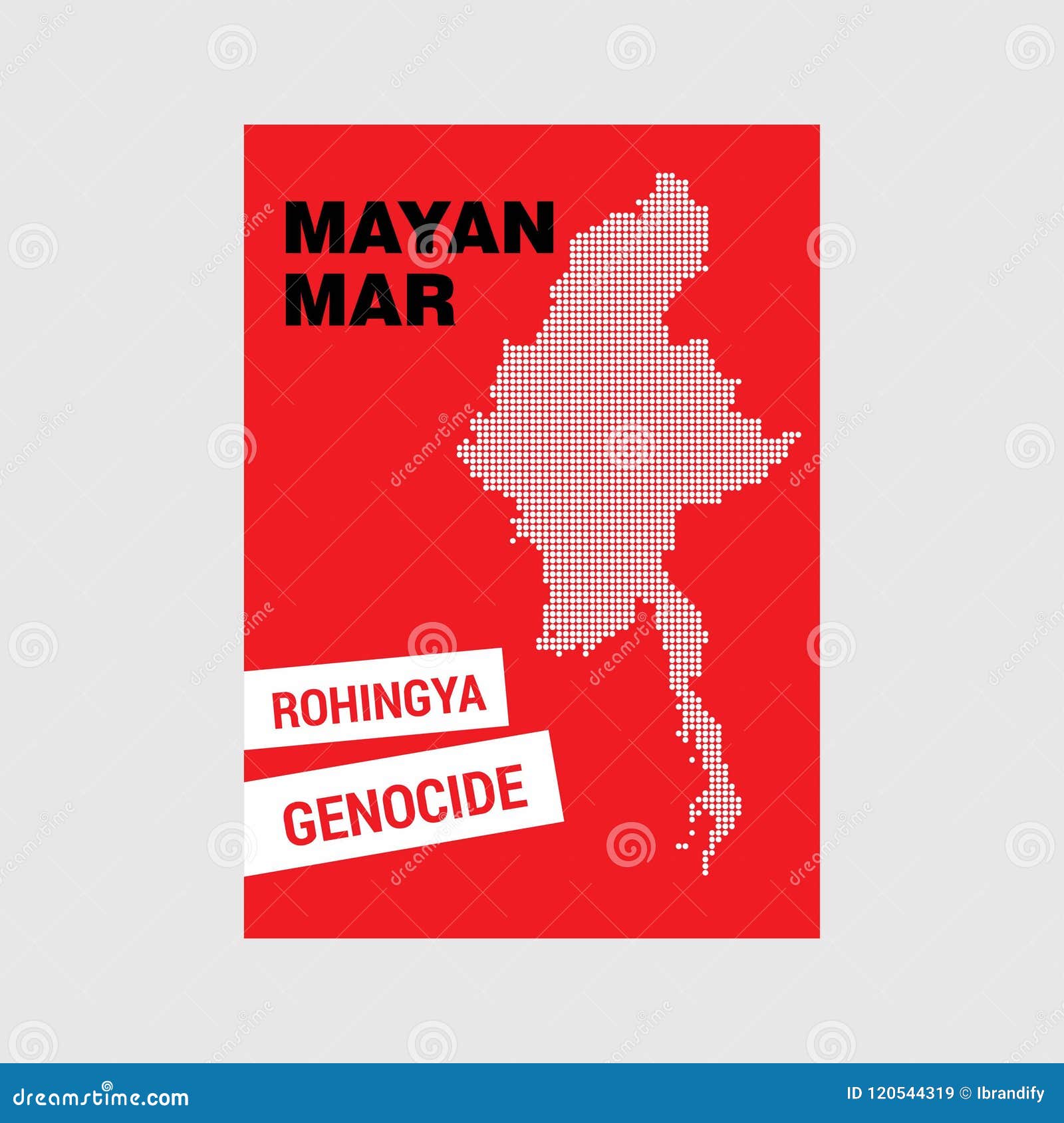 Save Rohingya. Save Rohingya Poster Stock Vector - Illustration of ...