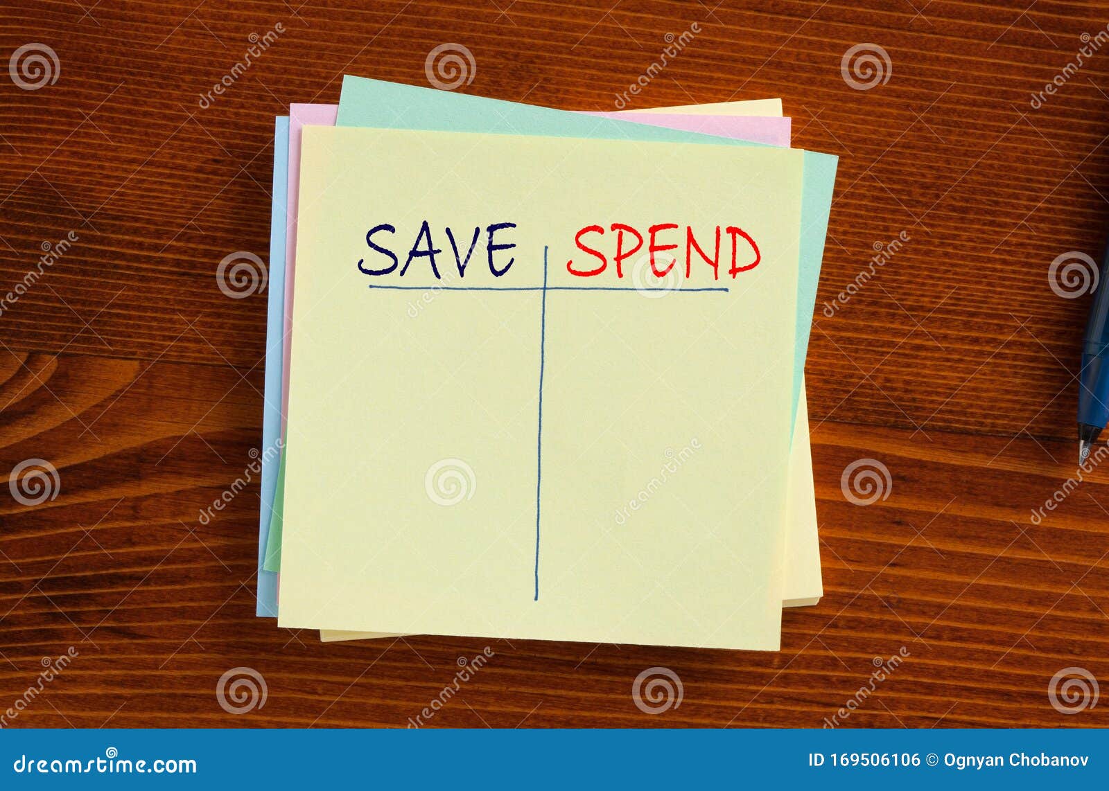 Save Spend Concept stock photo. Image of cost, growth - 169506106
