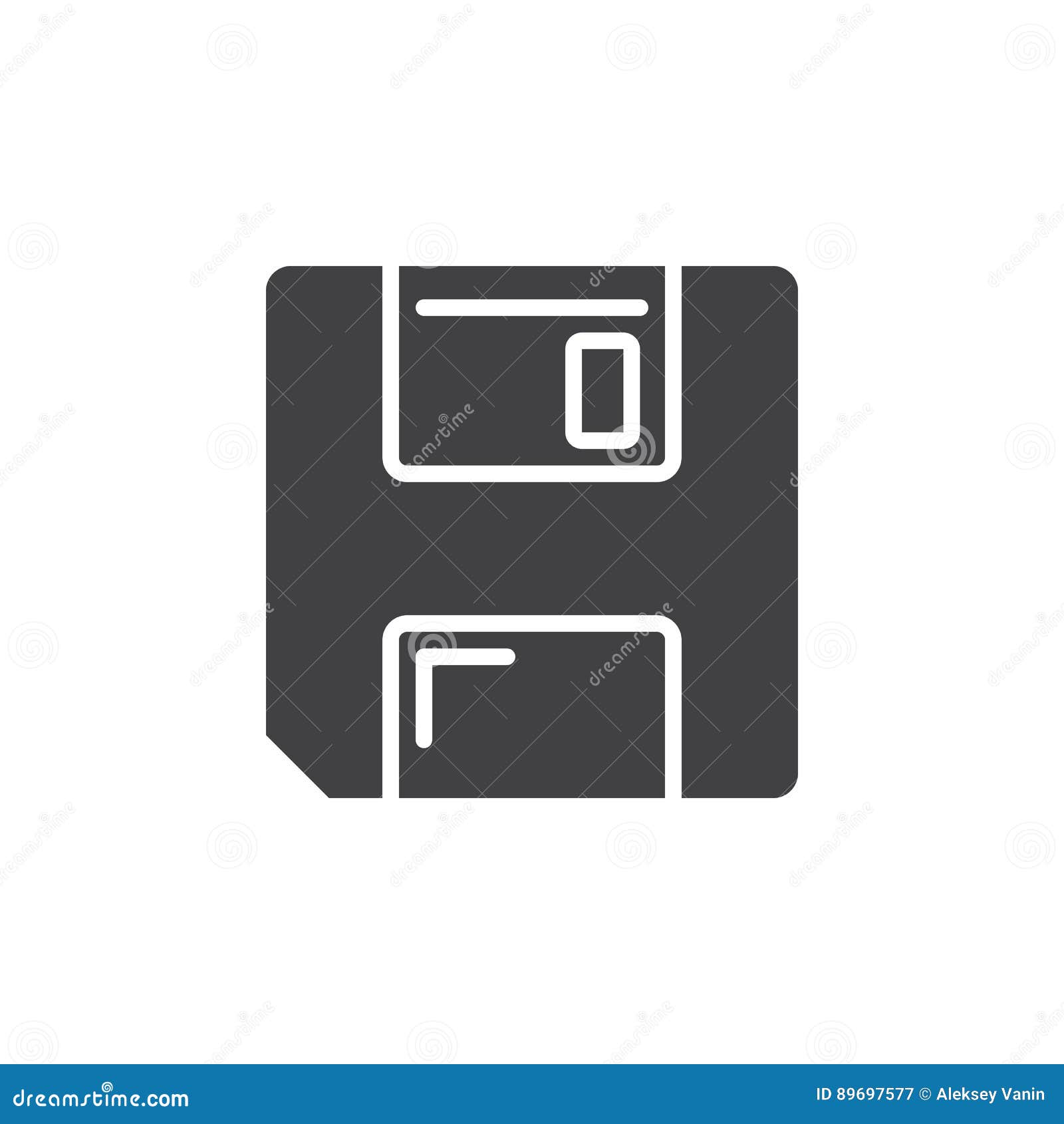 Save Symbol. Floppy Disk Icon Vector, Stock Vector - Illustration of ...