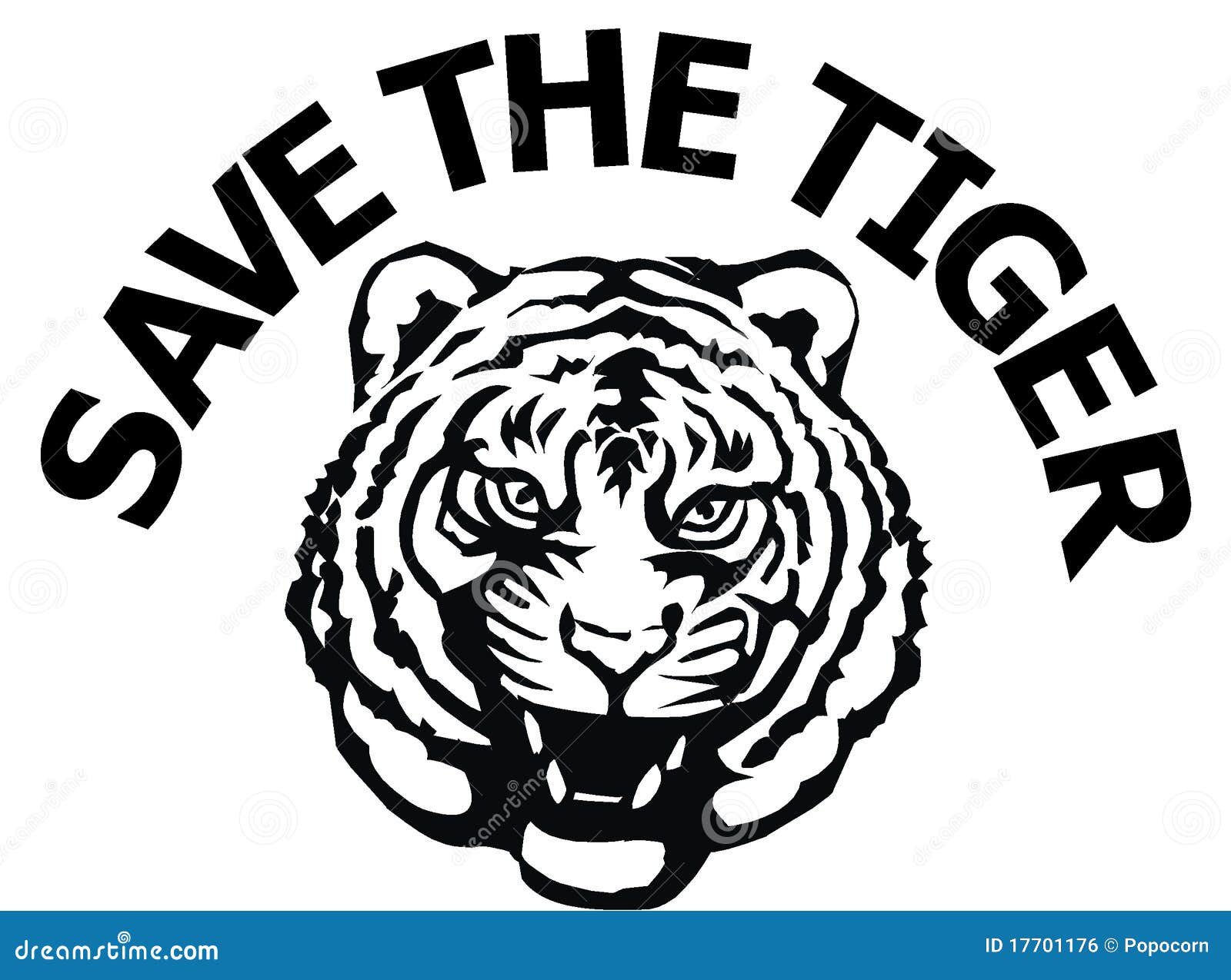 Save the tiger stock illustration. Illustration of tshirt - 17701176 Save the tiger stock illustration. Illustration of tshirt - 17701176