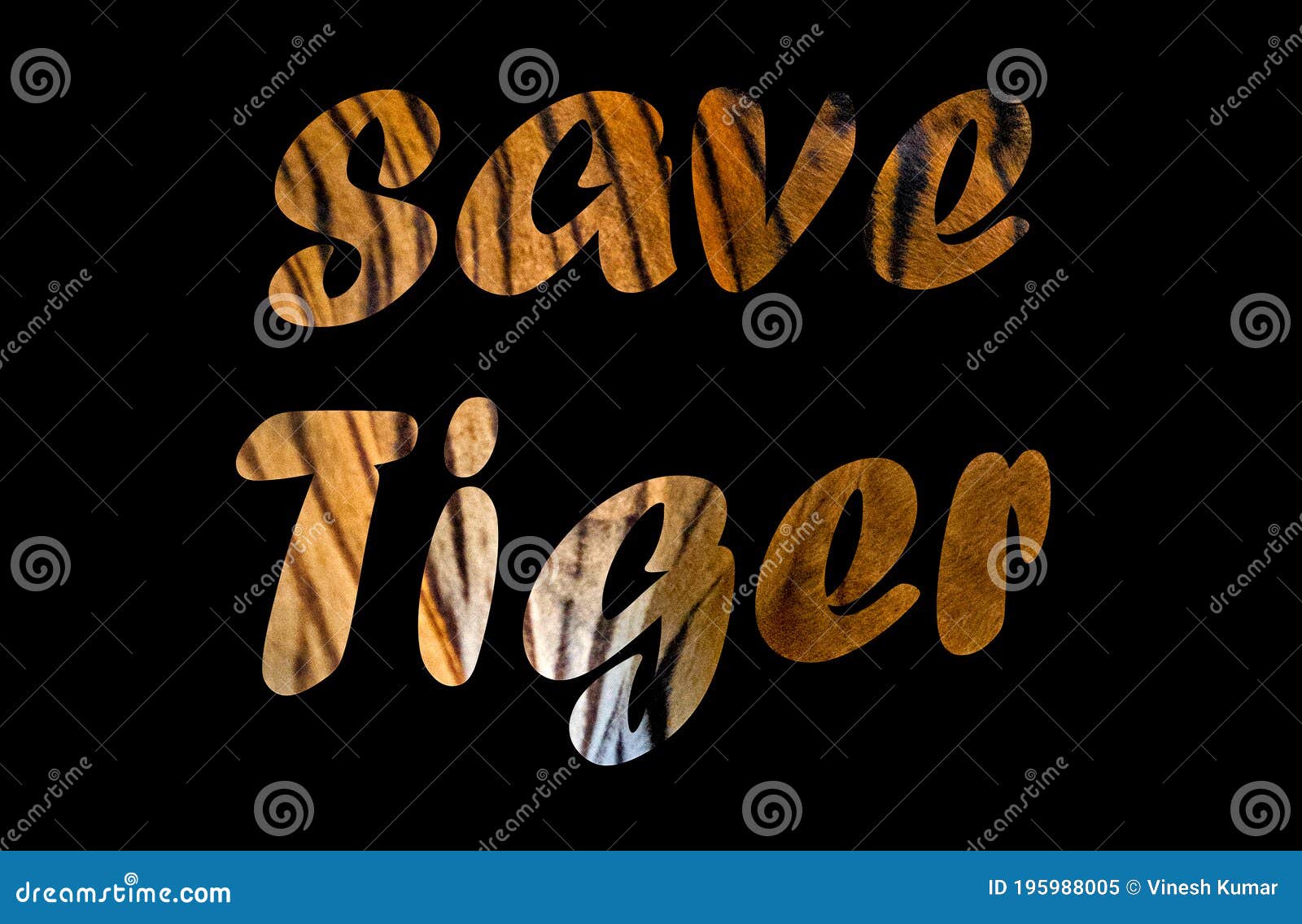 Save The Tigers Slogan