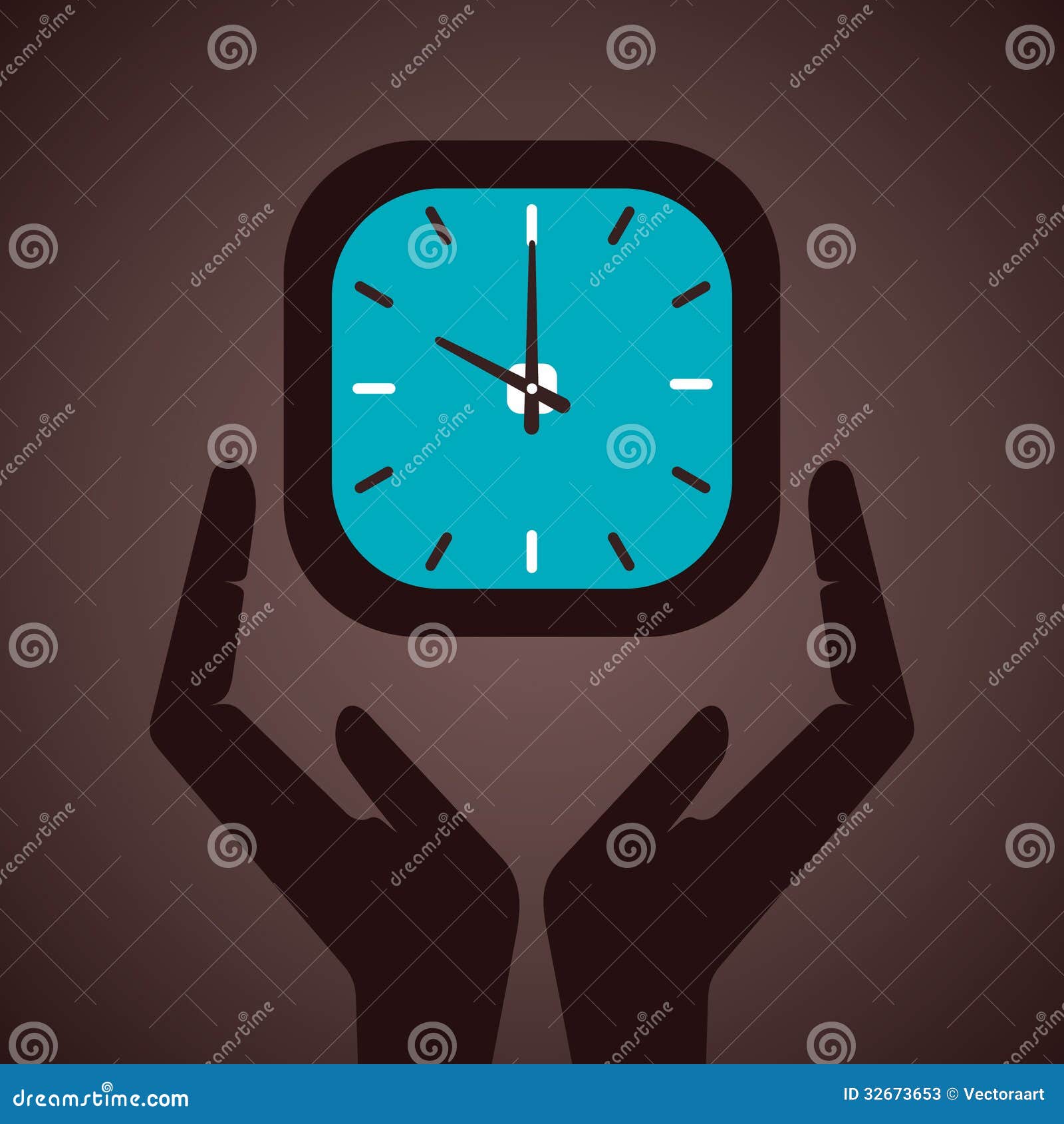 Save time concept stock vector. Illustration of idea - 32673653