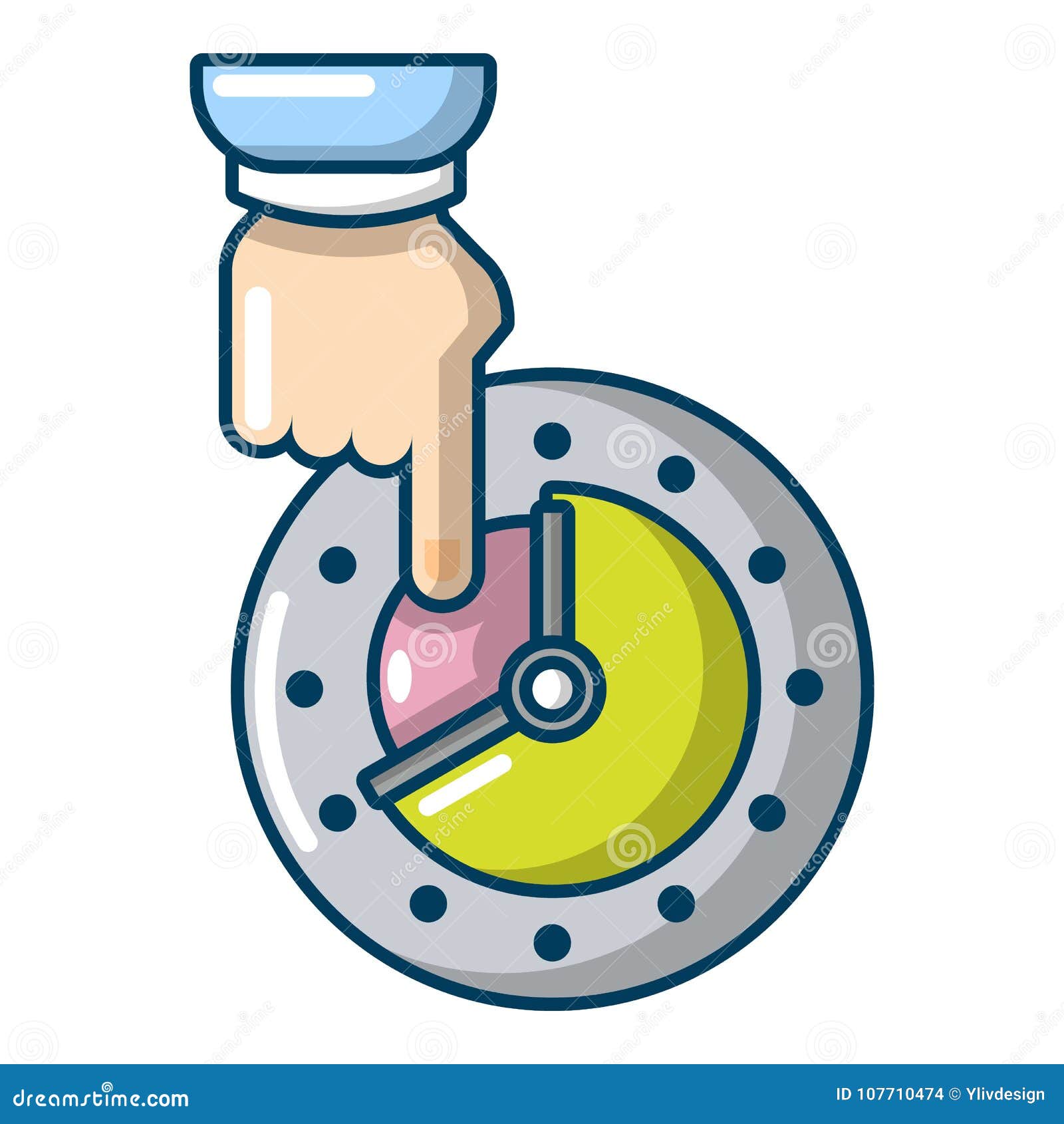 Save Time Icon, Cartoon Style Stock Vector - Illustration of modern ...