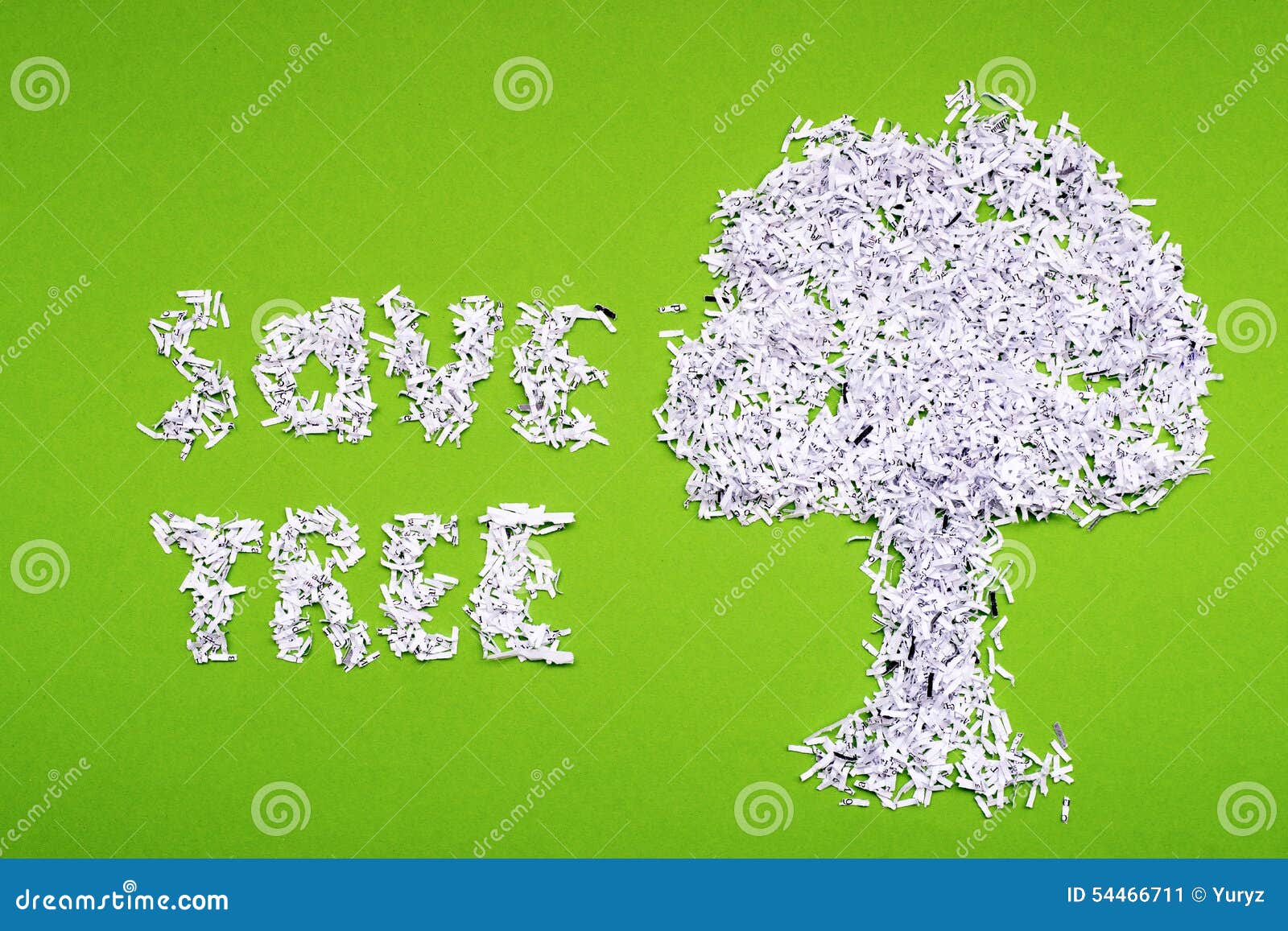 Save Tree Save Water Save Earth Save Life Stock Photography ...