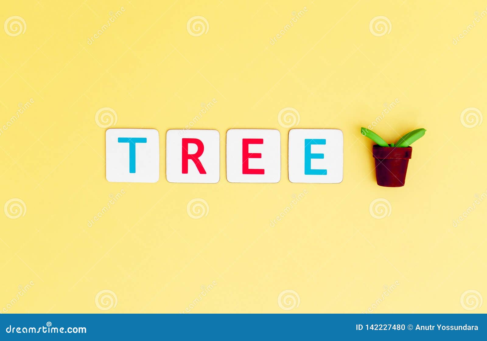 Save Tree with Small Plant Tree for Ecology and Earth Day Concept Stock ...