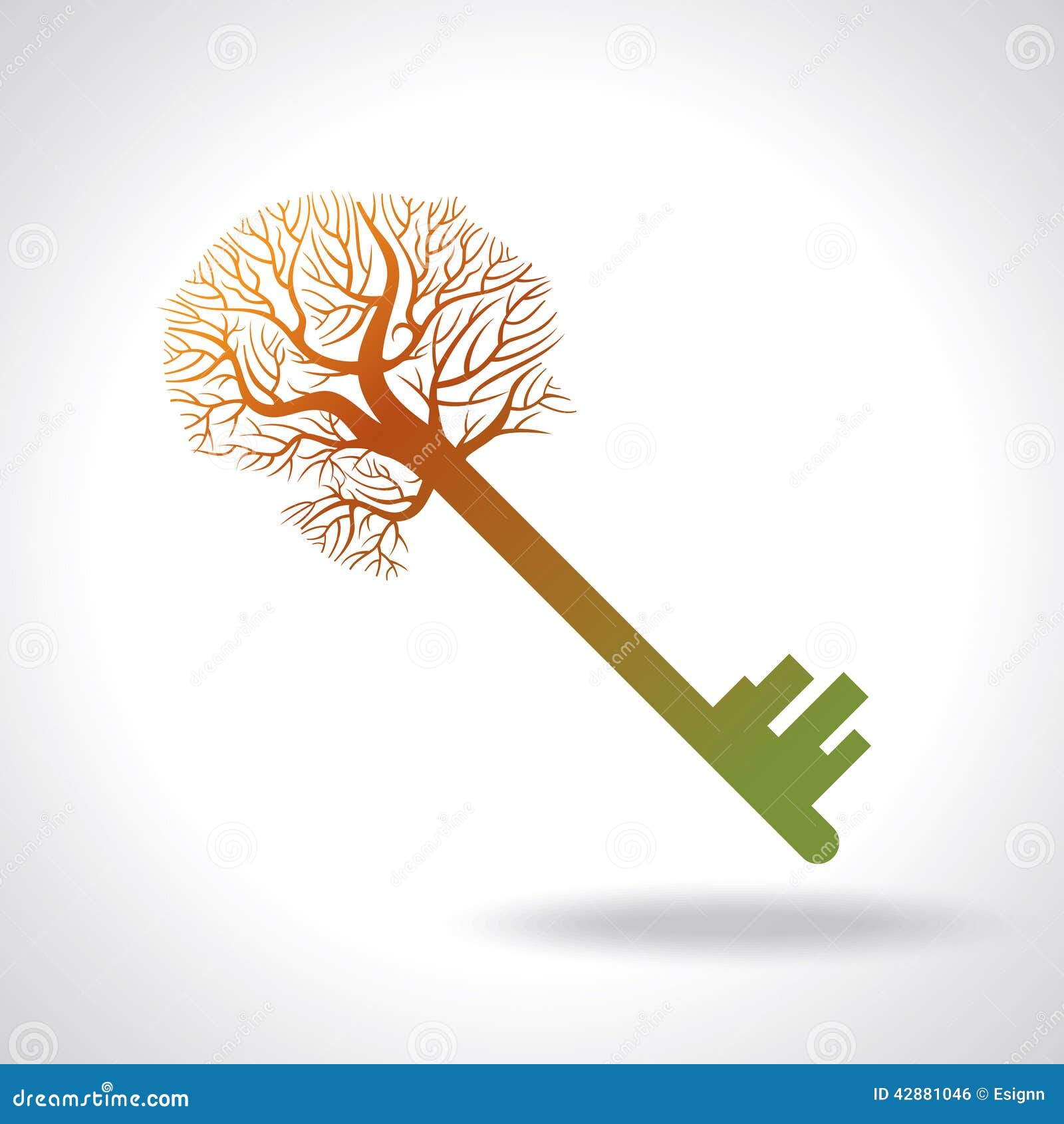 Save Tree with Protection and Safety Stock Vector - Illustration of ...