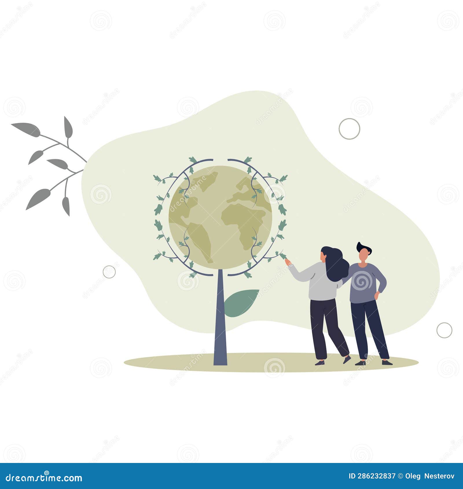 Save The Trees : Save The Planet Blur Background Stock Photography ...