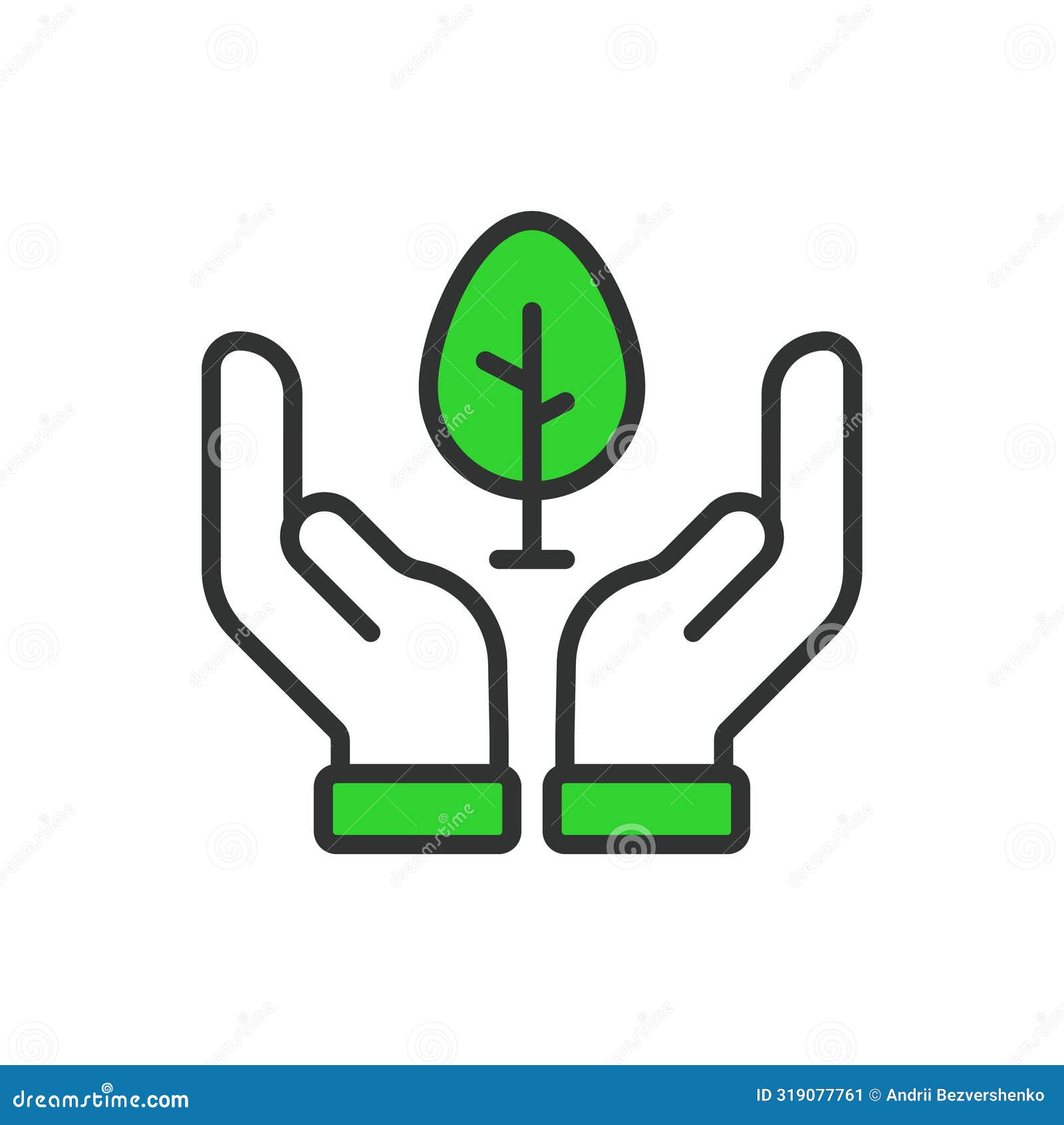 Save Trees, in Line Design, Green. Save, Trees, Forest, Environment ...