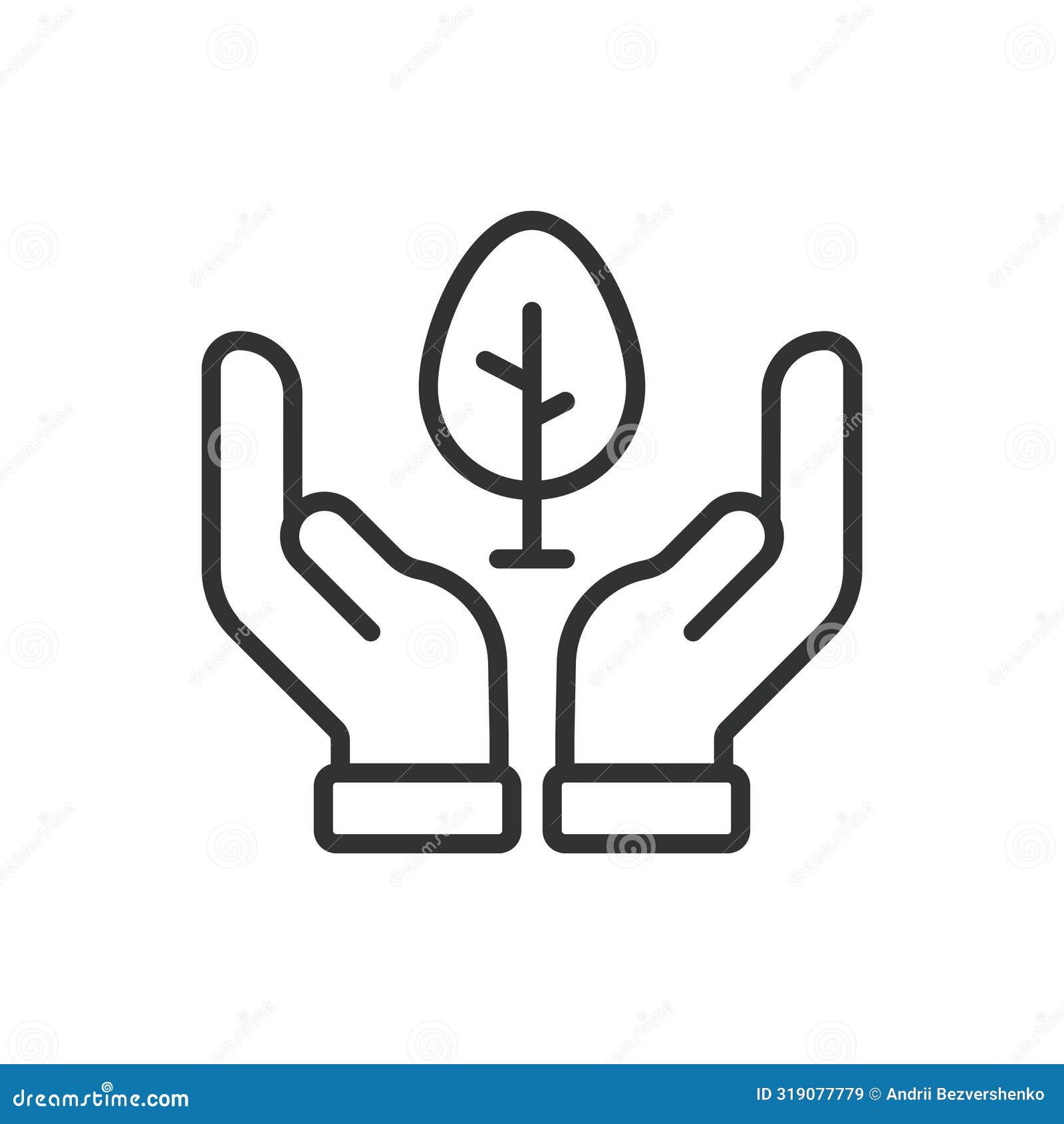 Save Trees, in Line Design. Save, Trees, Forest, Environment ...