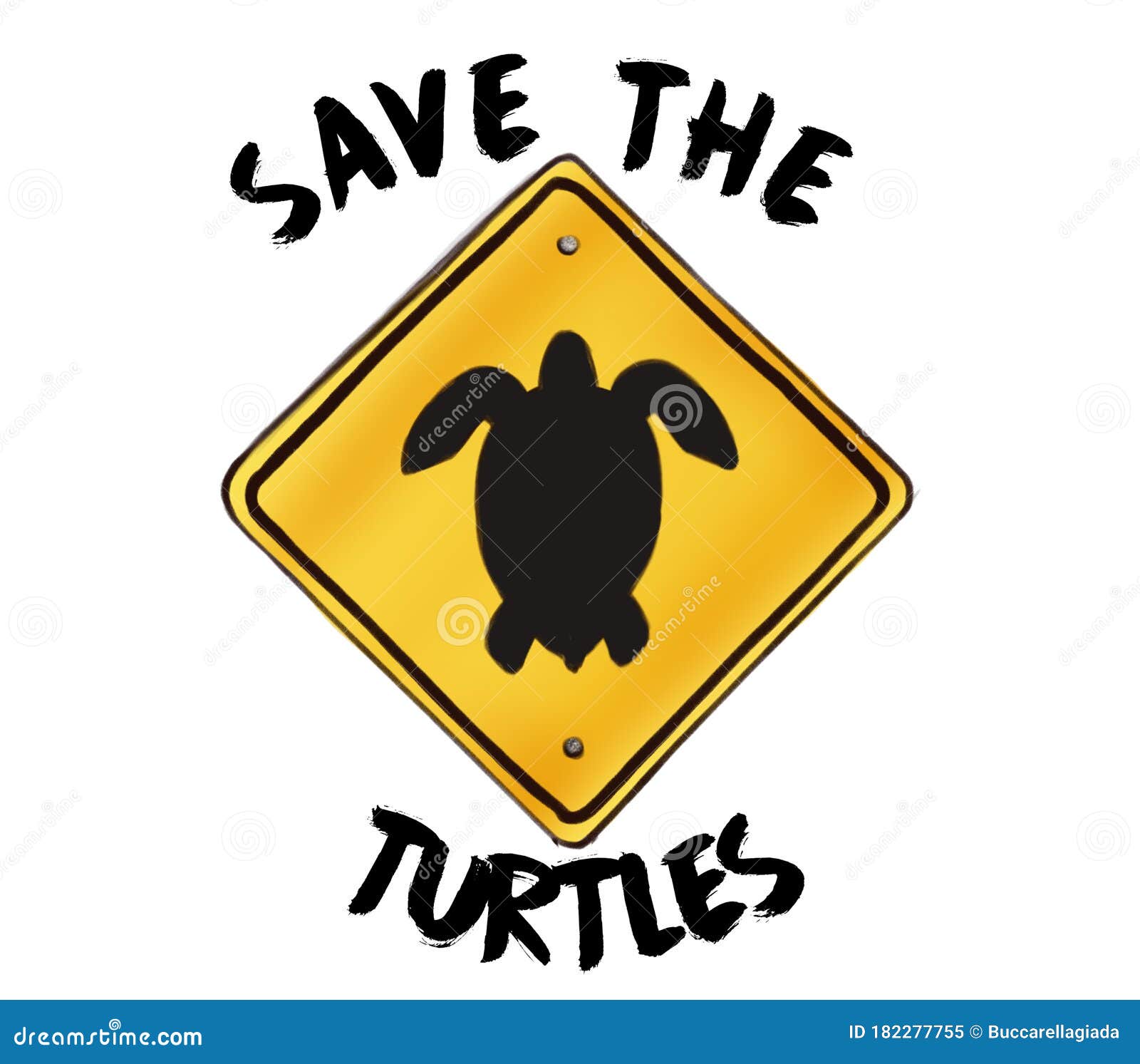 SAVE the TURTLE - WORLD TURTLE DAY - ILLUSTRATION Stock Illustration ...
