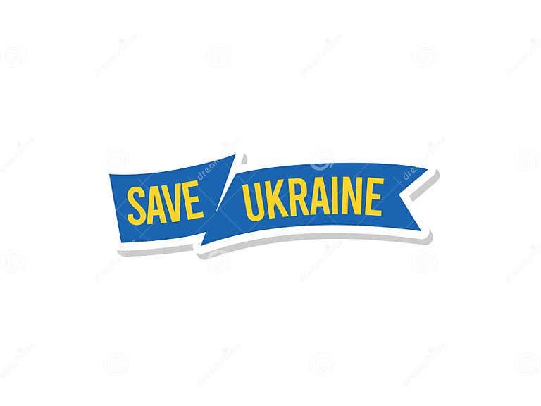 Save Ukraine Ukraine Flag Praying Concept Stock Vector - Illustration ...