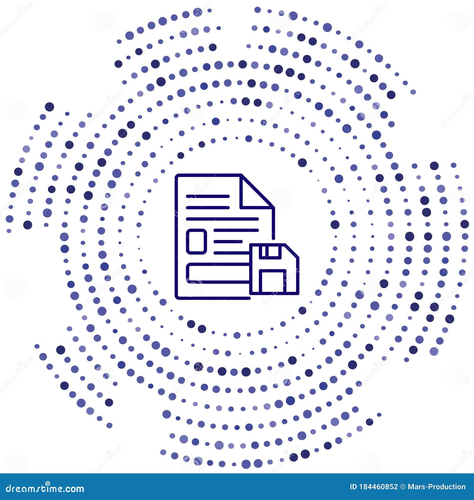 Save Vector Icon. Save Editable Stroke. Save Linear Symbol for Use on ...