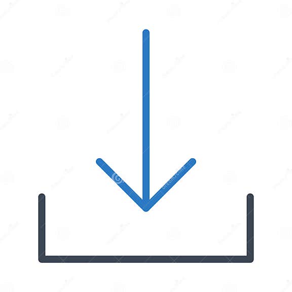 Save Glyph Color Vector Icon Stock Vector - Illustration of design ...