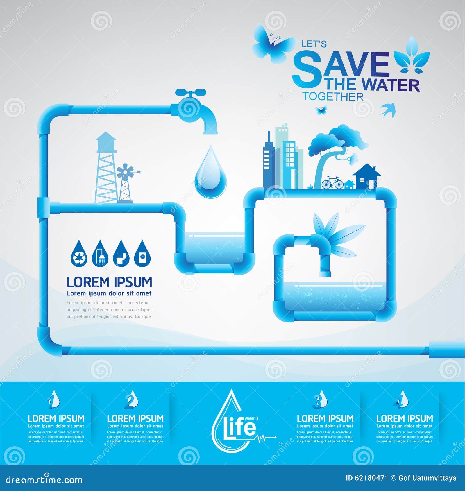 Water Concept, Thirsty Characters Drink Water To Stay Hydrated And ...