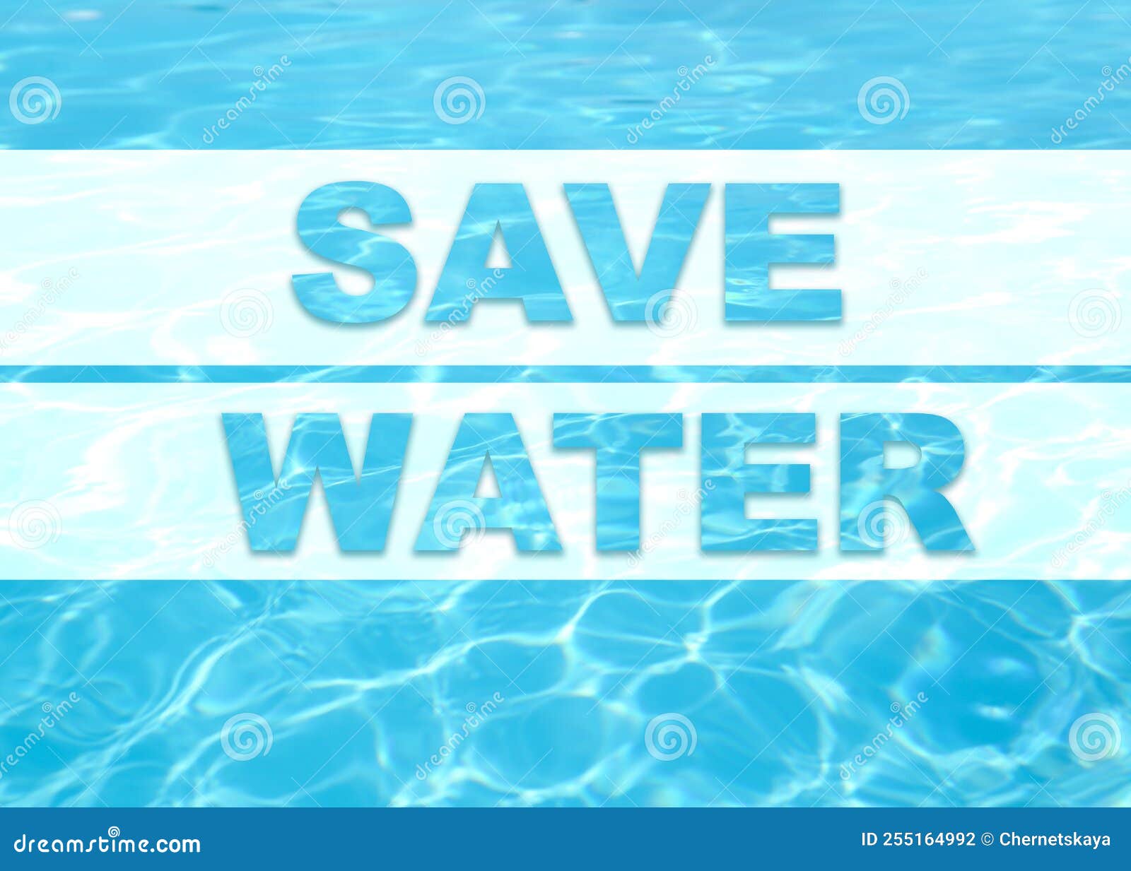 Save Water. VIew of Swimming Pool with Clear Water Stock Illustration ... Save Water. VIew of Swimming Pool with Clear Water Stock Illustration ...