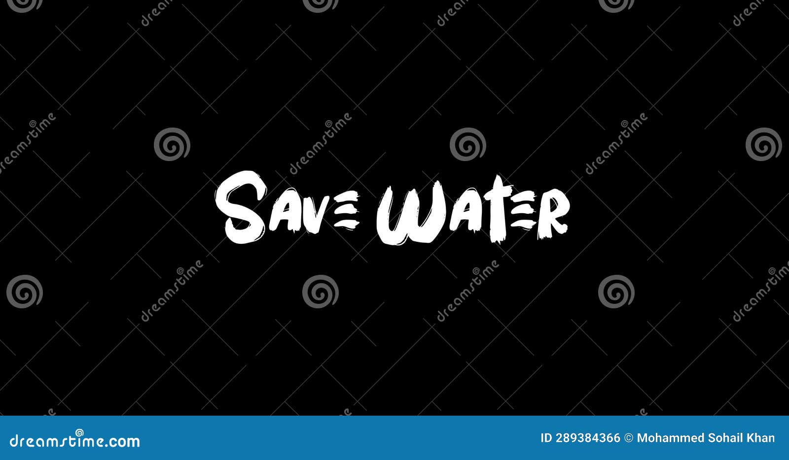 Save Water Grunge Transition Effect of Text Typography Animation on ...