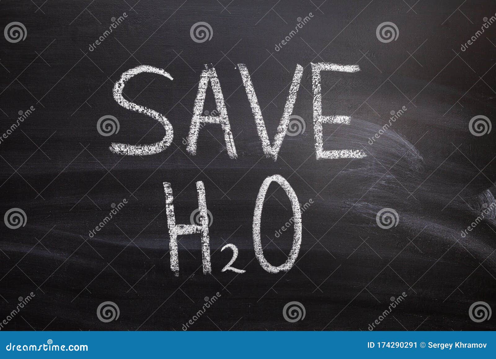 Save Water Text on a Chalkboard Stock Image - Image of water, friends ...