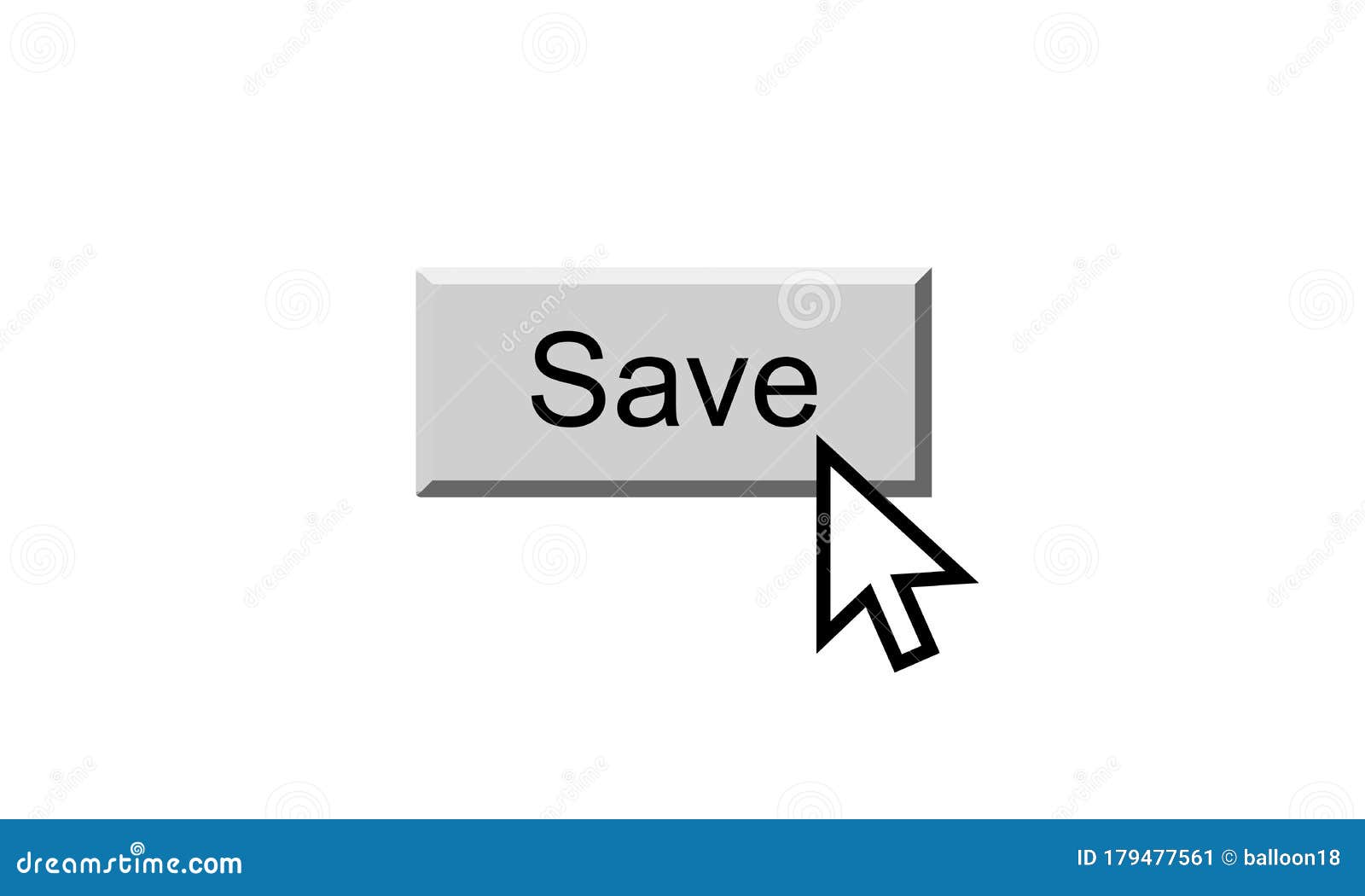 Save web button stock illustration. Illustration of dialogue - 179477561