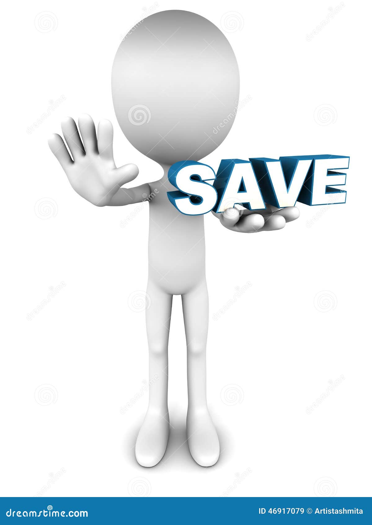 Save stock illustration. Illustration of concept, friendly - 46917079