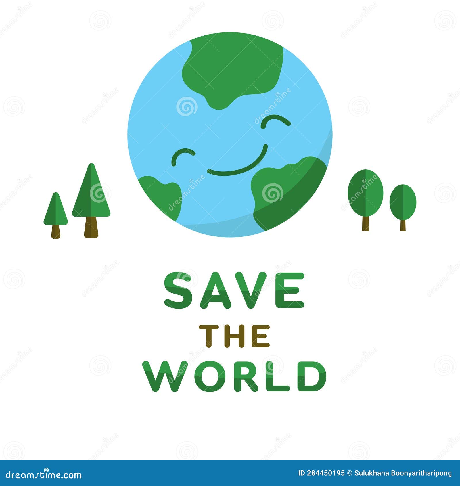 Save the World Concept for Campaign, Poster, Element, Illustration ...