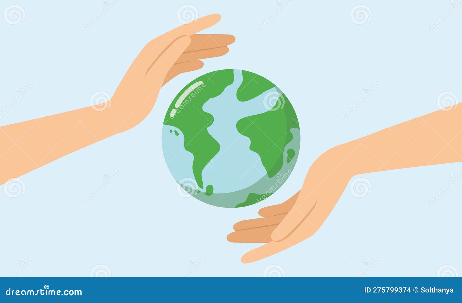 Save the World, Happy Earth Day Concept, Sign of Environment. Stock ...