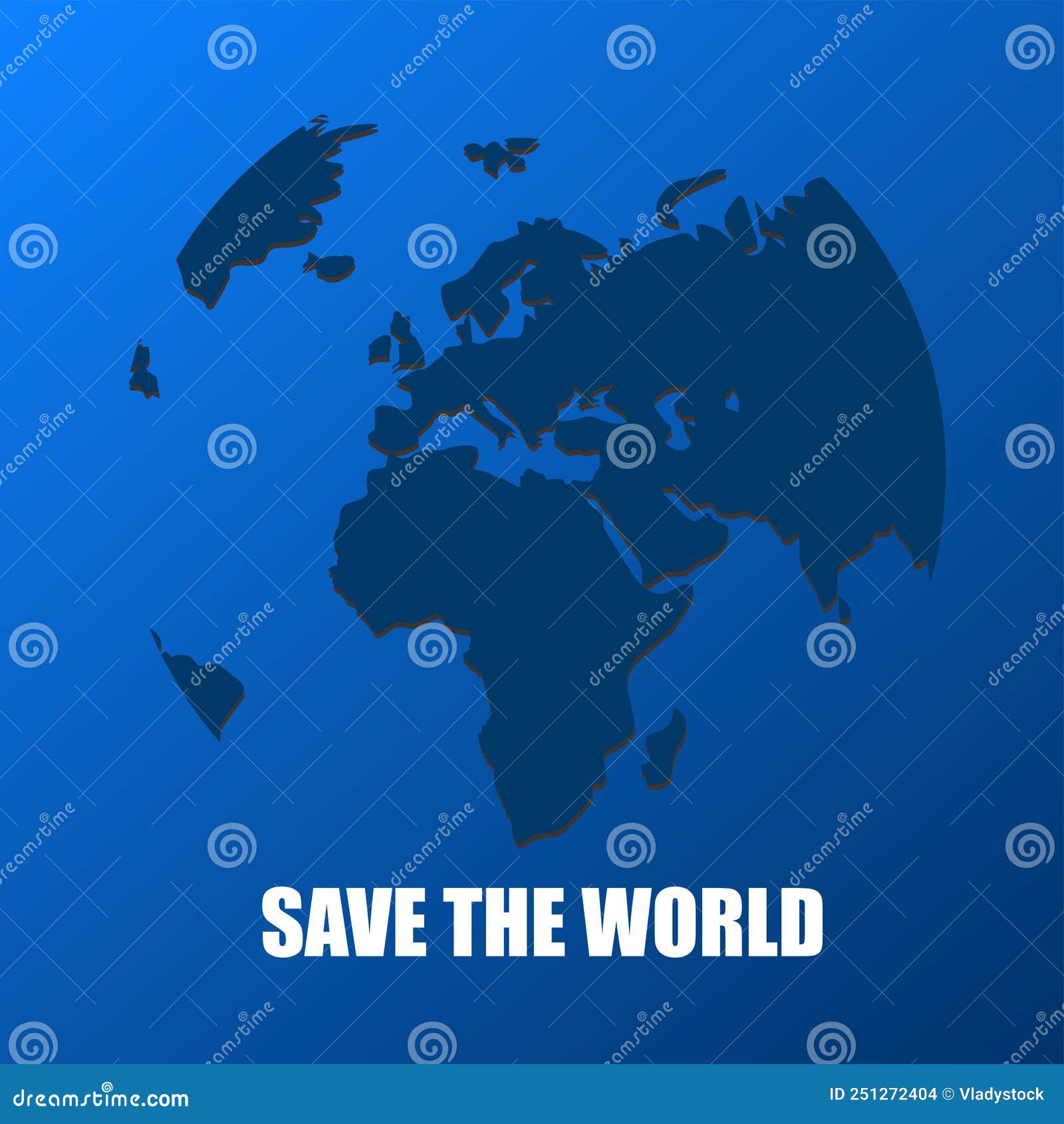 Save the World. Planet Earth Stock Vector - Illustration of globe ...