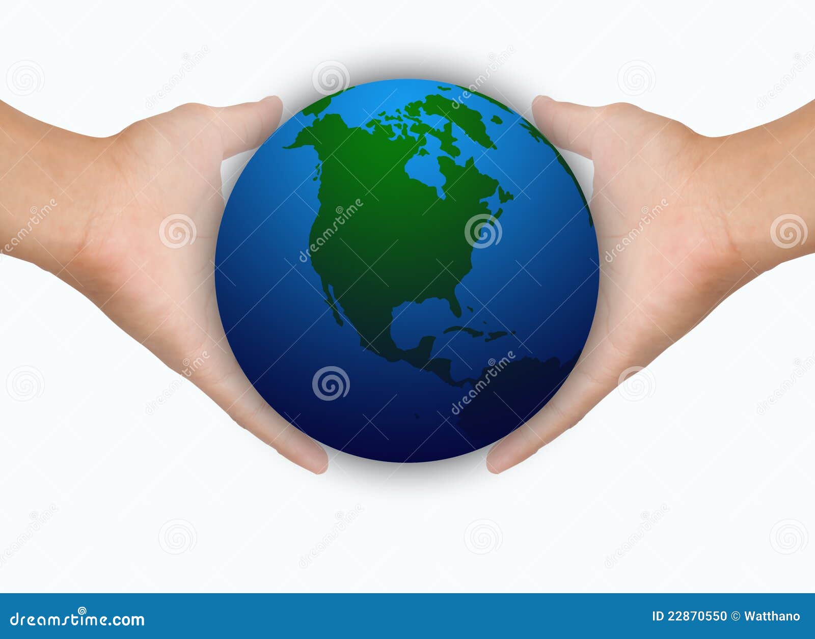 Save World with two Hands stock photo. Image of conceptual - 22870550