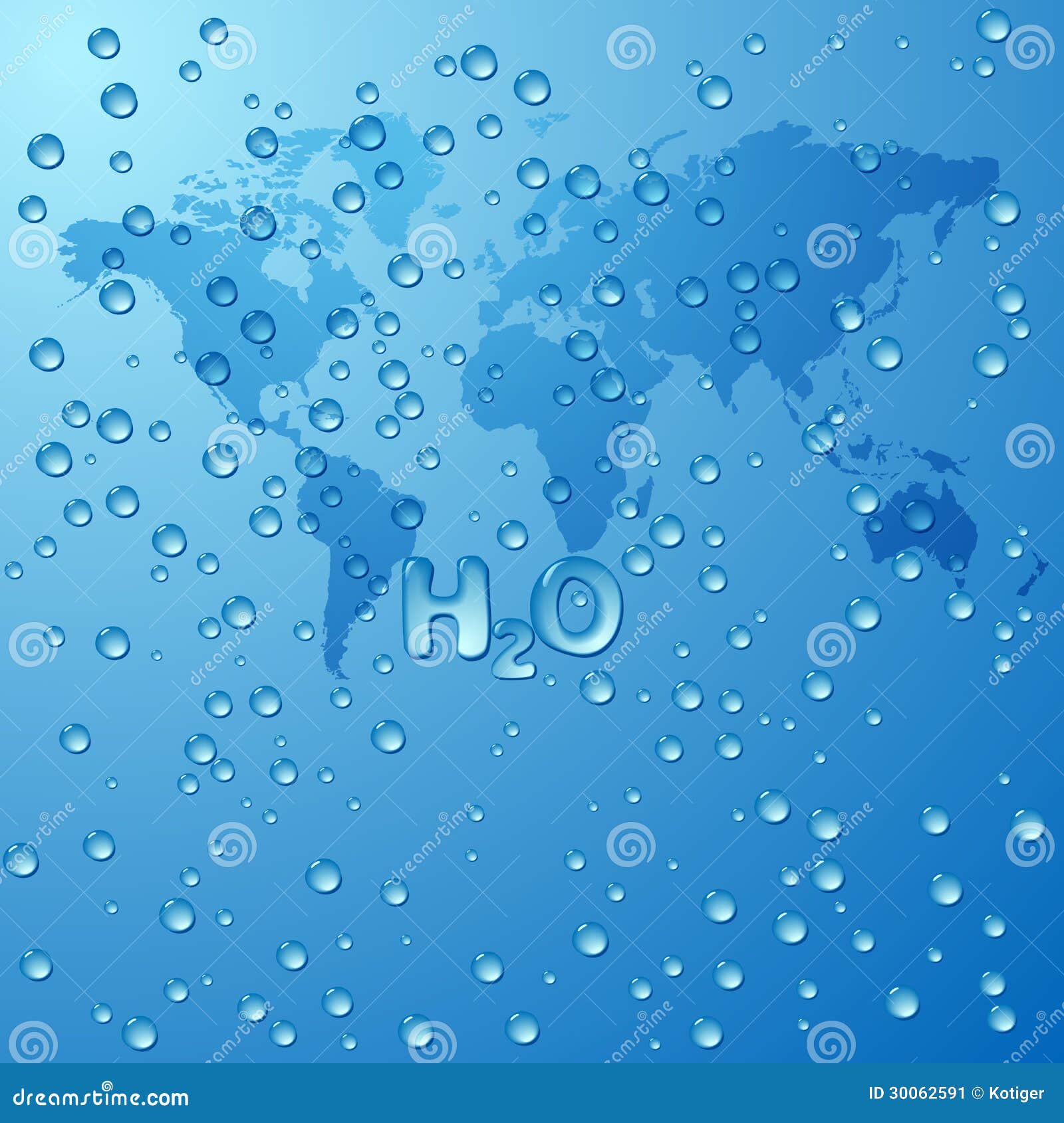 Save World Water Concept Background Stock Vector - Illustration of ...